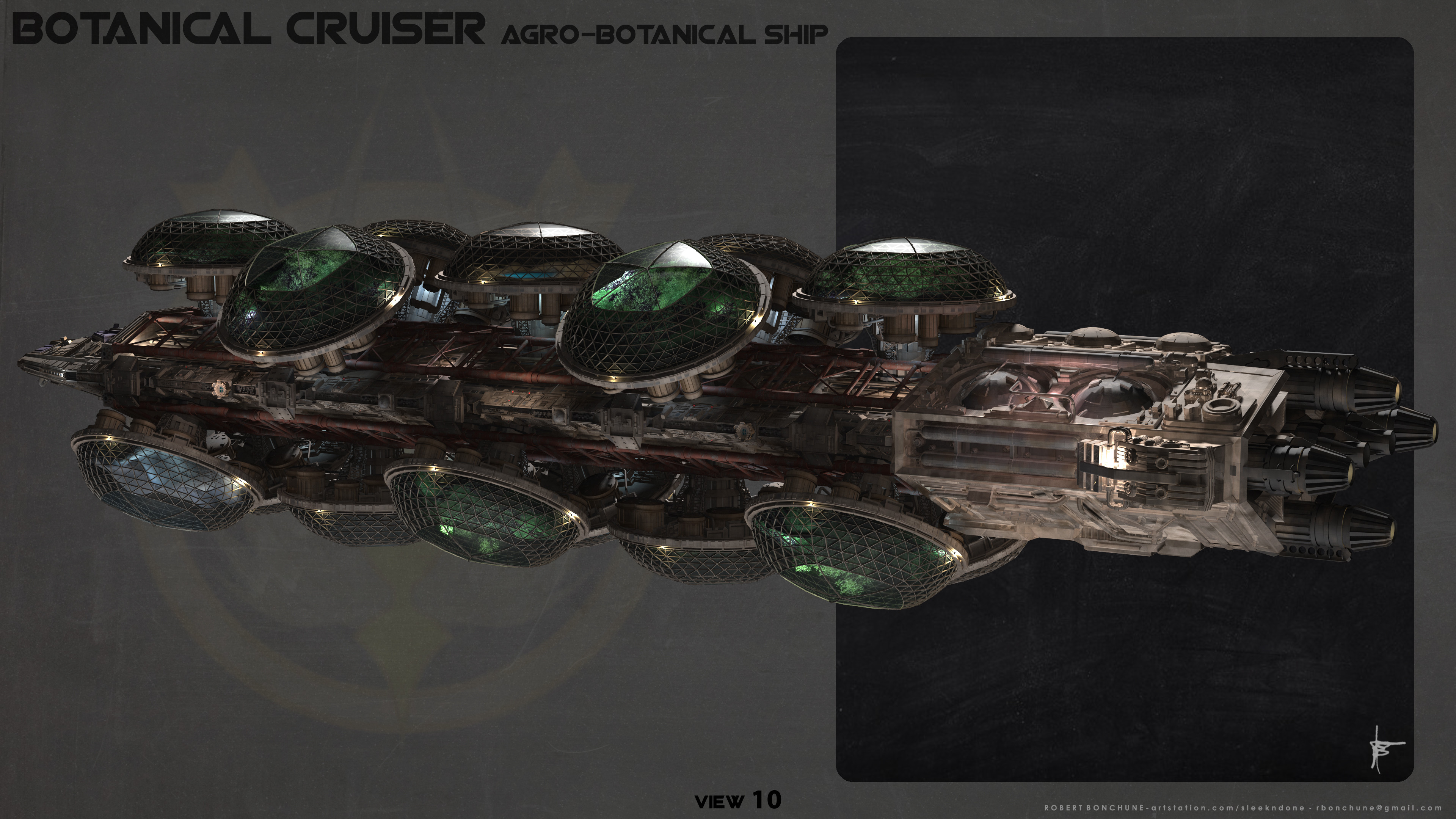 Robert Bonchune - Botanical Cruiser - Various views - BSG