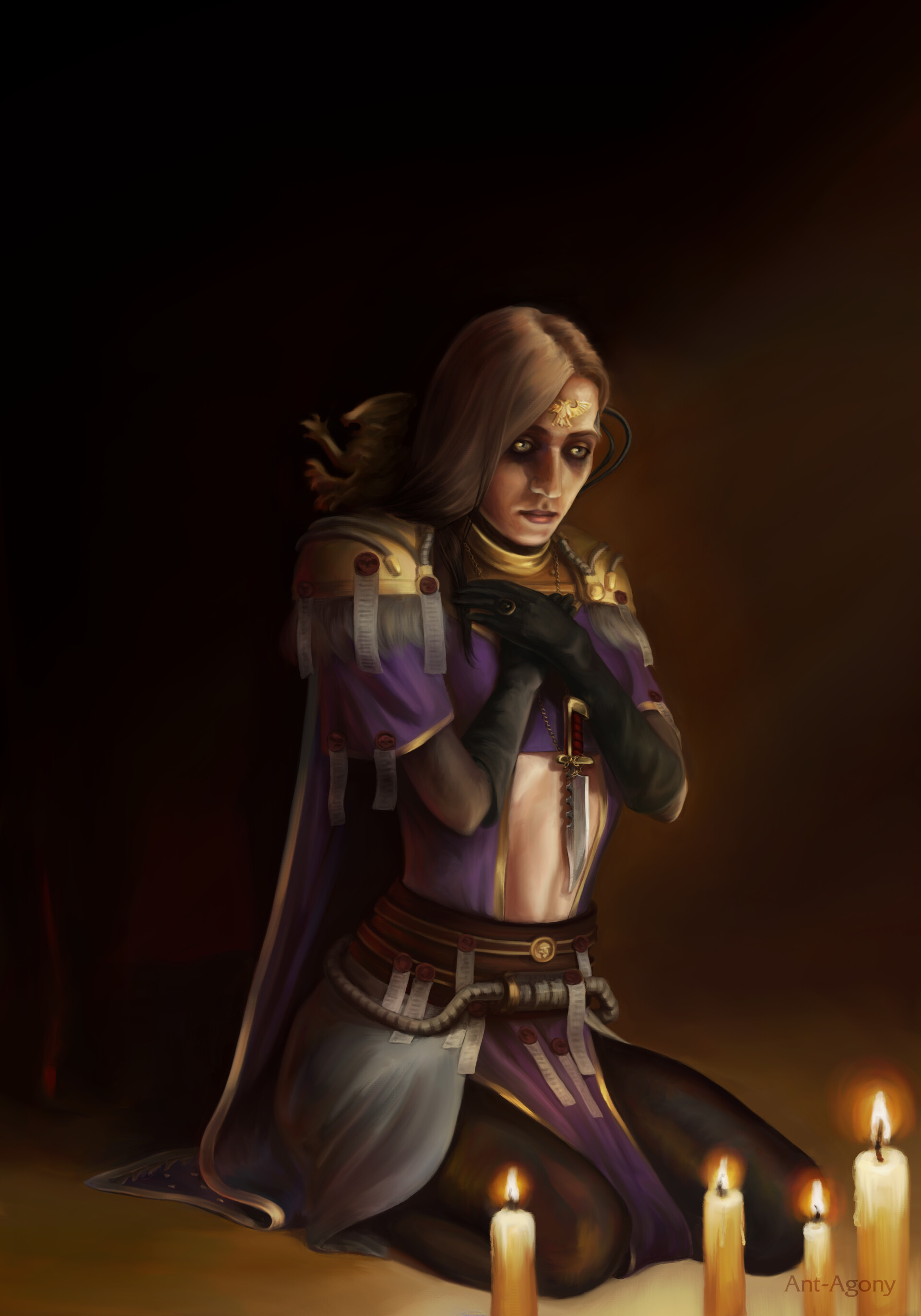 ArtStation - Exaltation — a Rogue Trader portrait