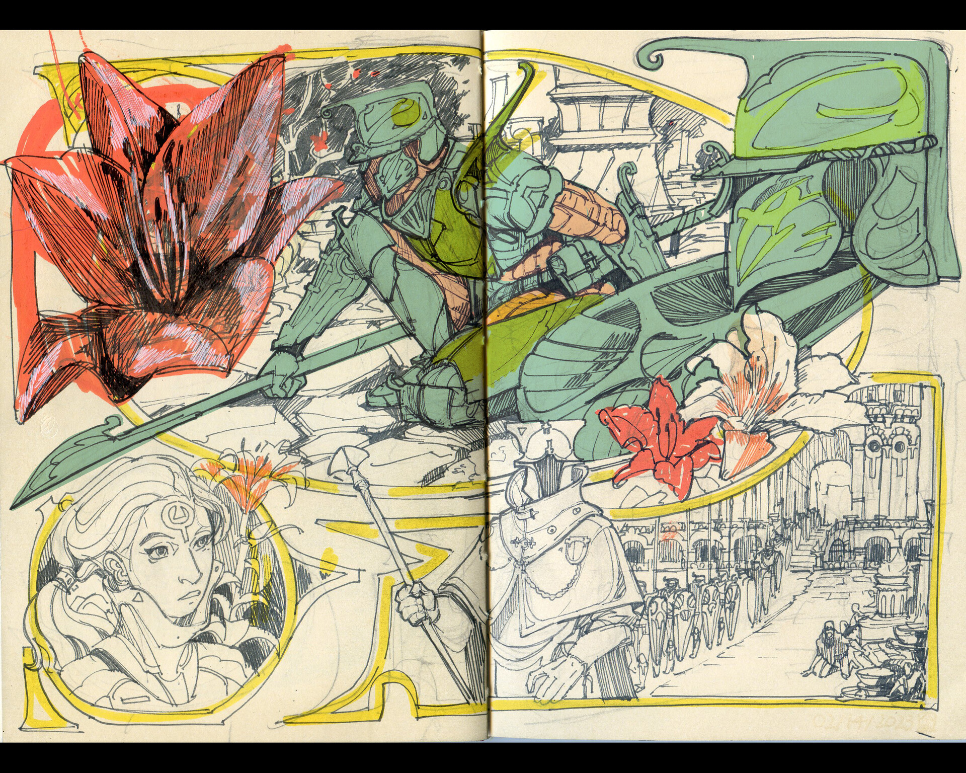 Paul Hur - Sketch collection 2023~2024