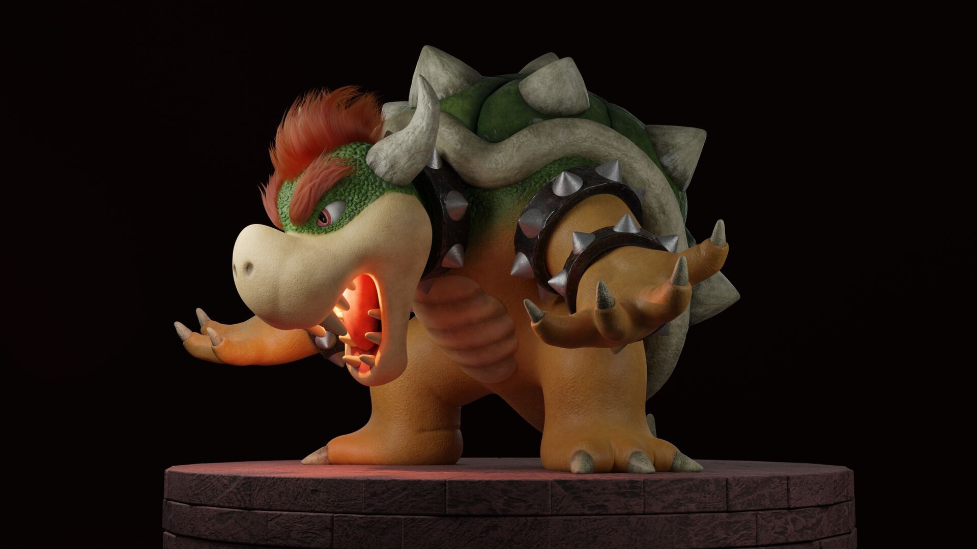 ArtStation - Bowser 3D Model
