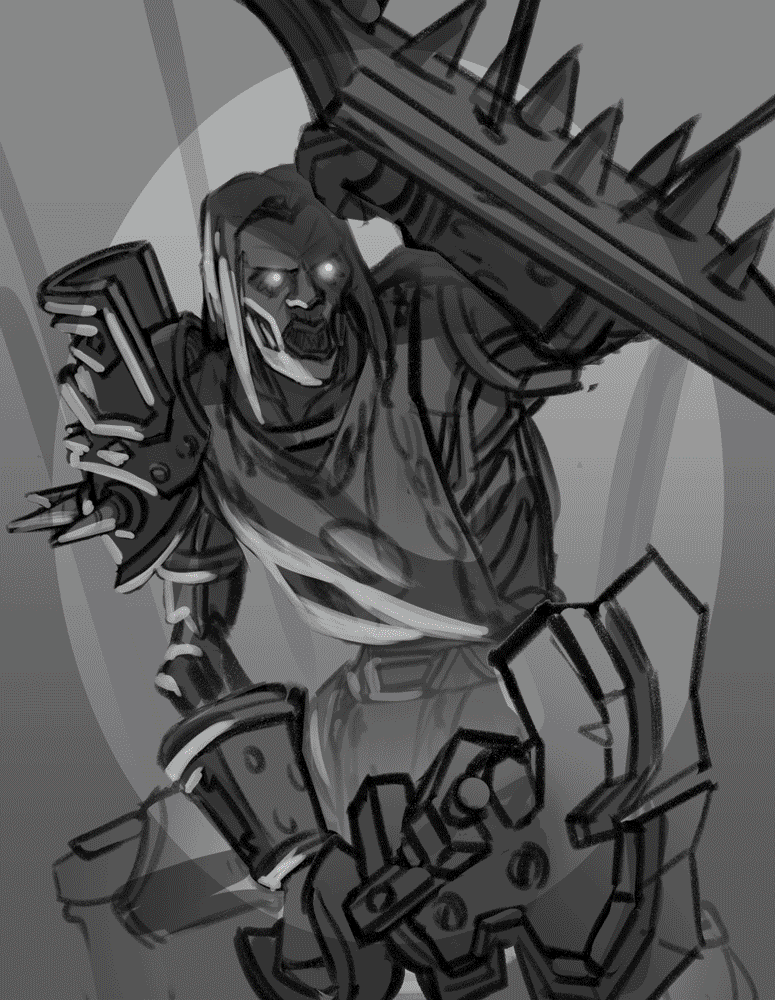 how to draw warcraft characters