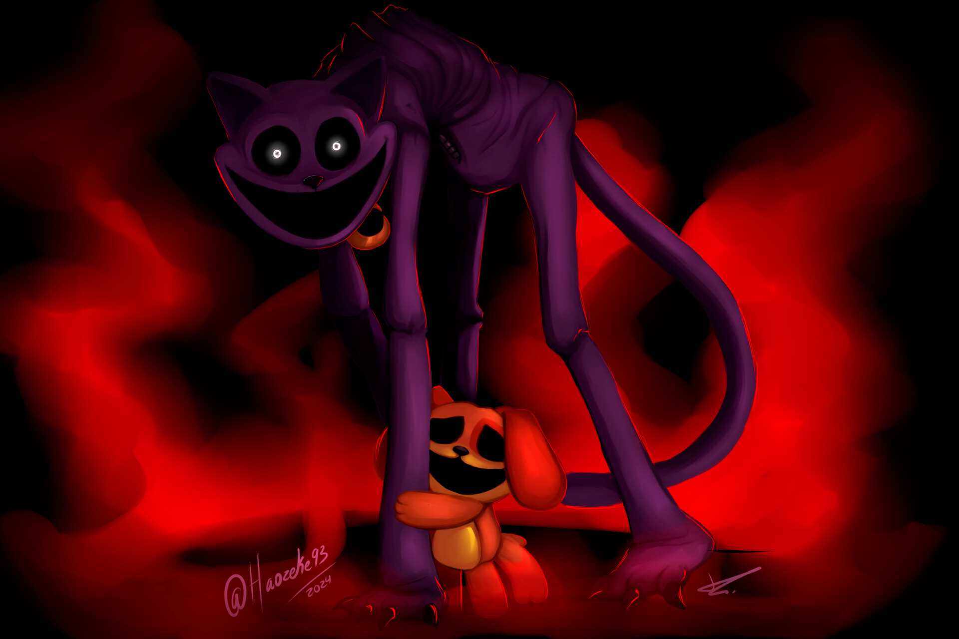 ArtStation - Catnap Fan Art (Poppy Playtime 3)