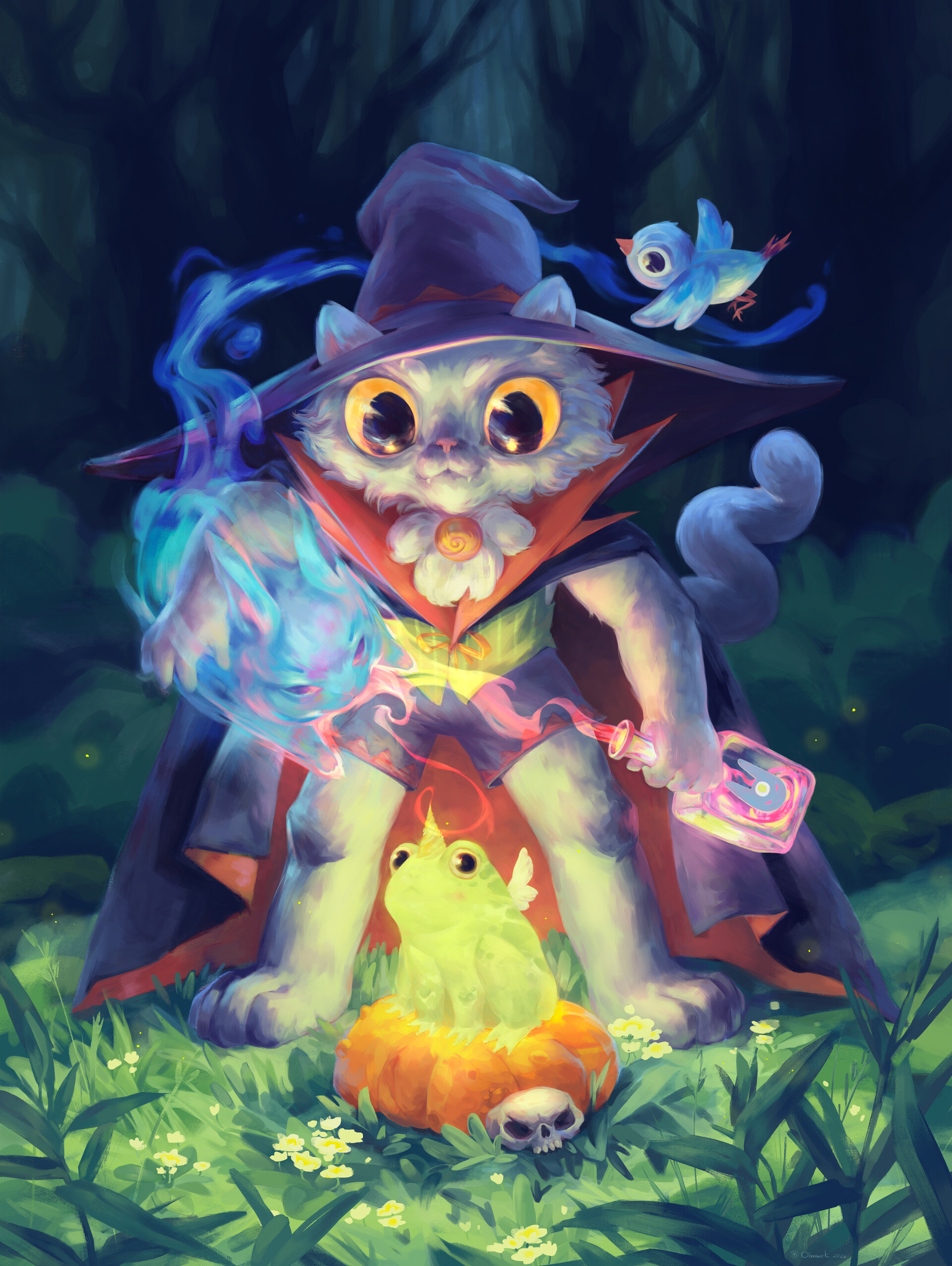 ArtStation - How to find a Unicorn Frog..