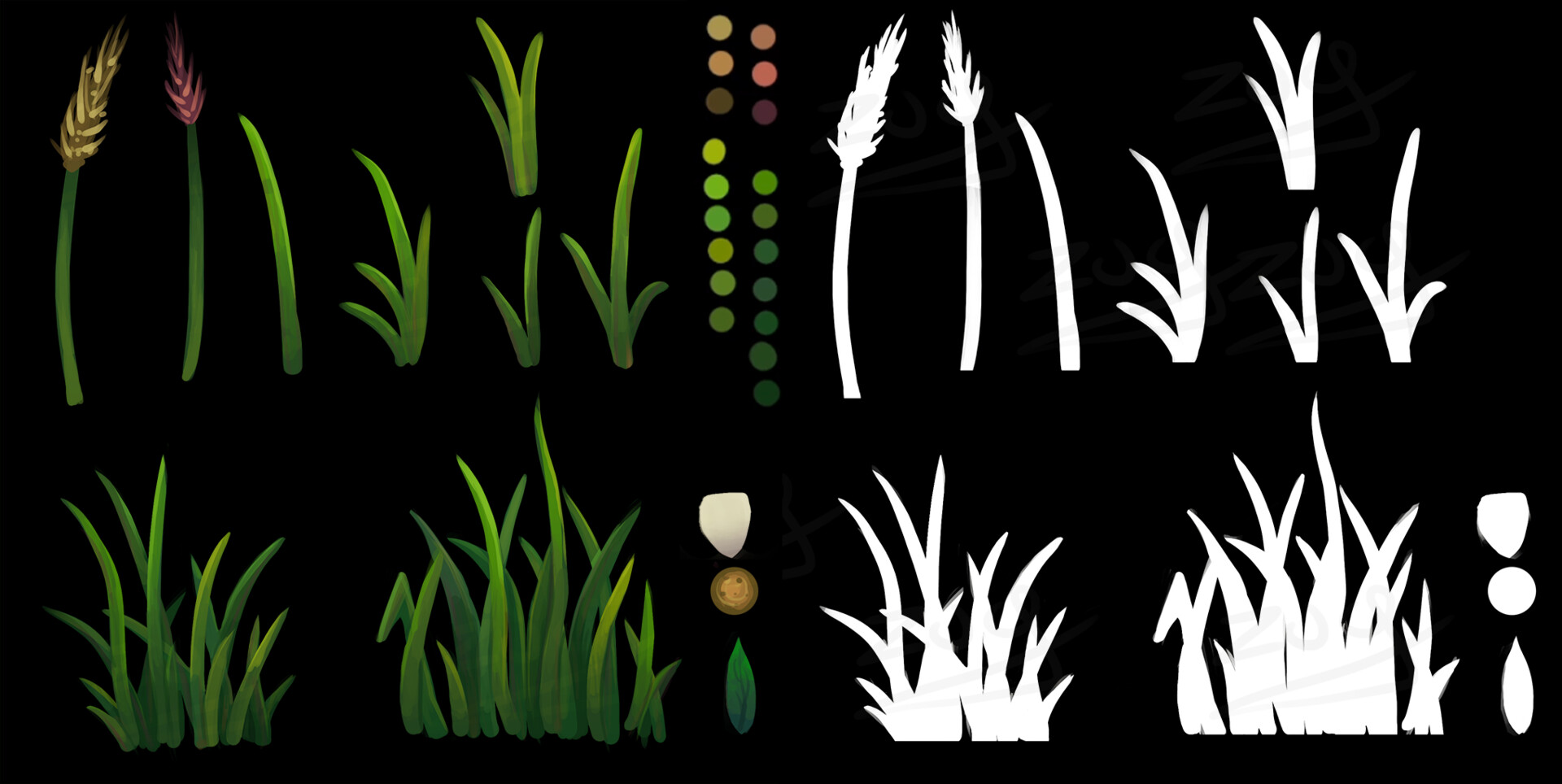 ZUGZUG Studio - Stylized Grass Tutorial