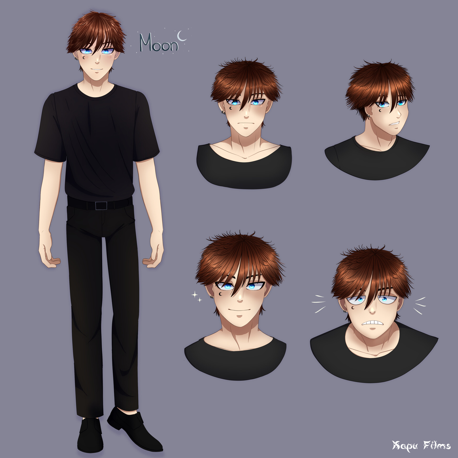 ArtStation - Moon character design