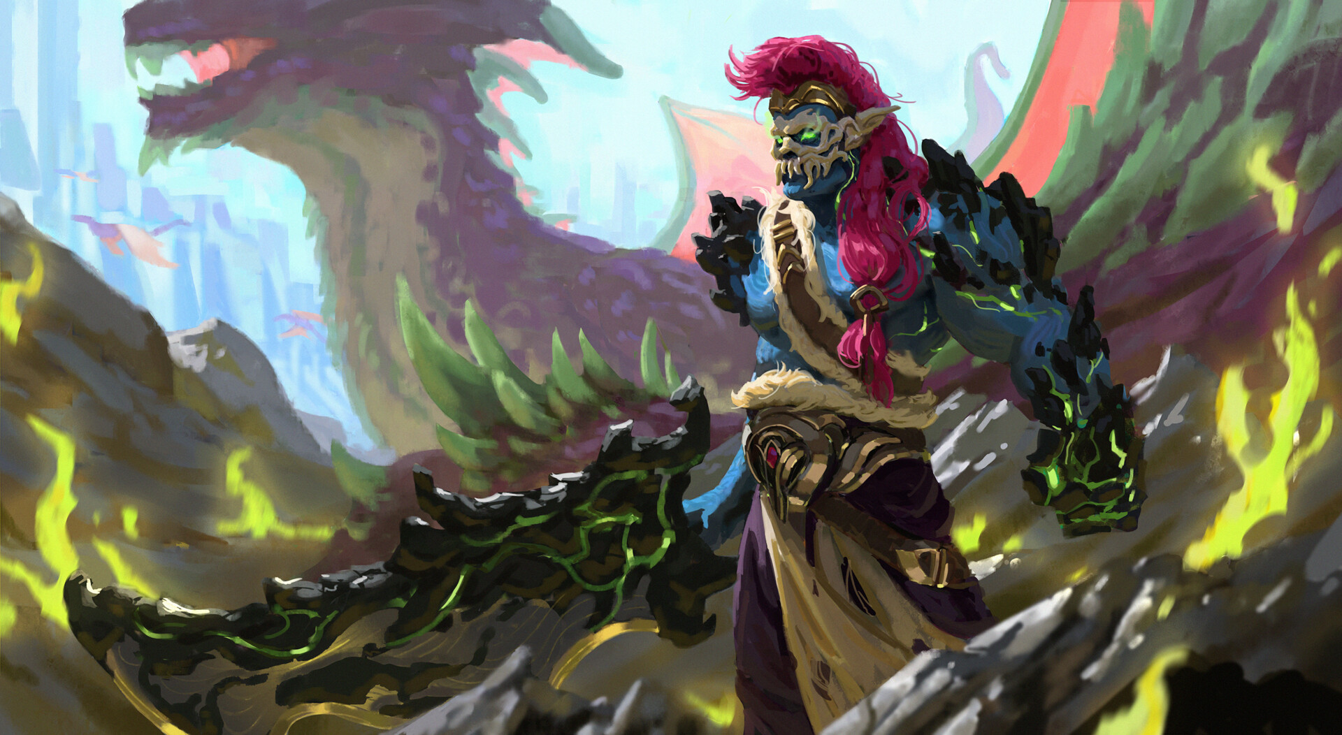 ArtStation - The Dragons Lord