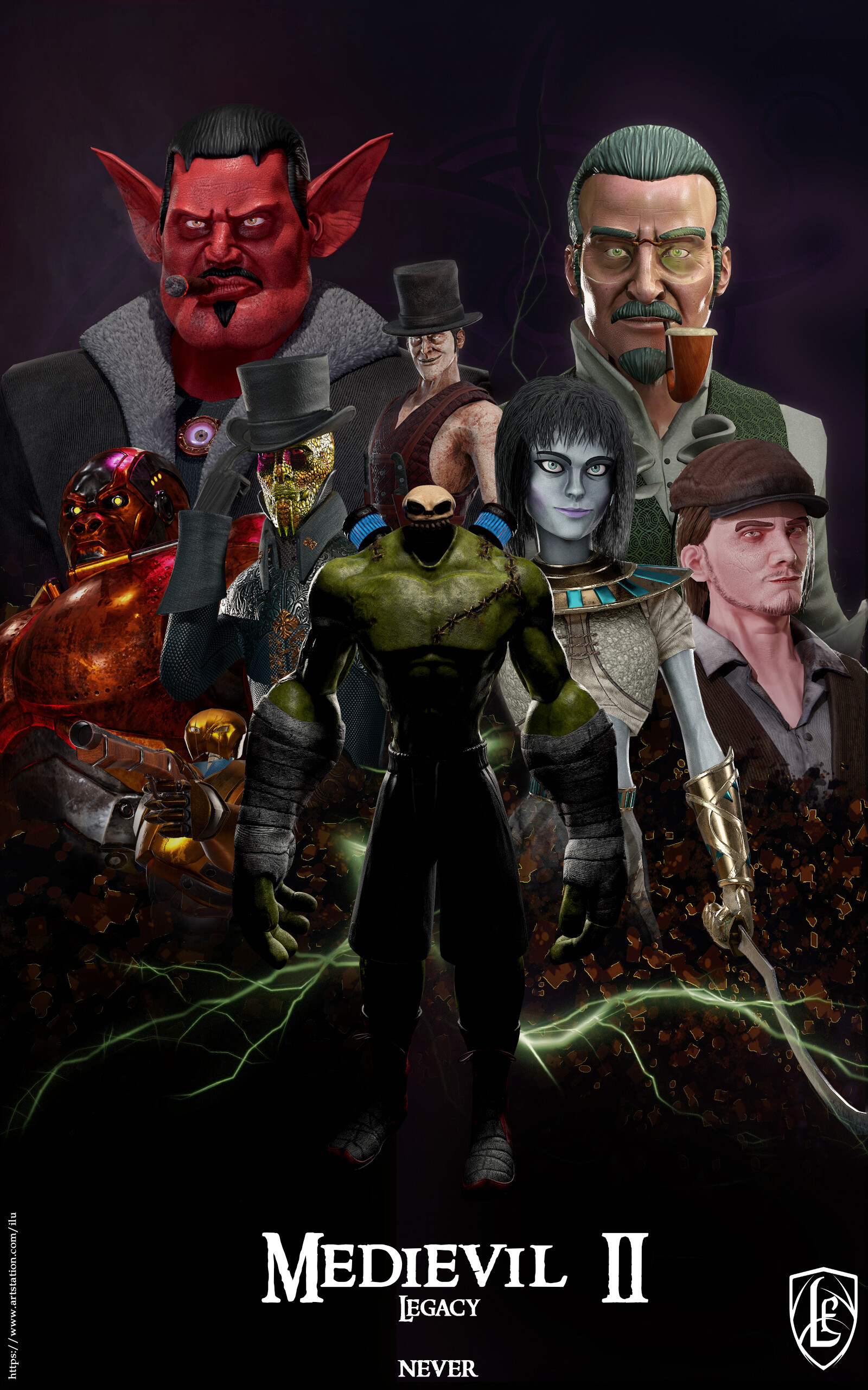 ArtStation - Medievil II: Legacy