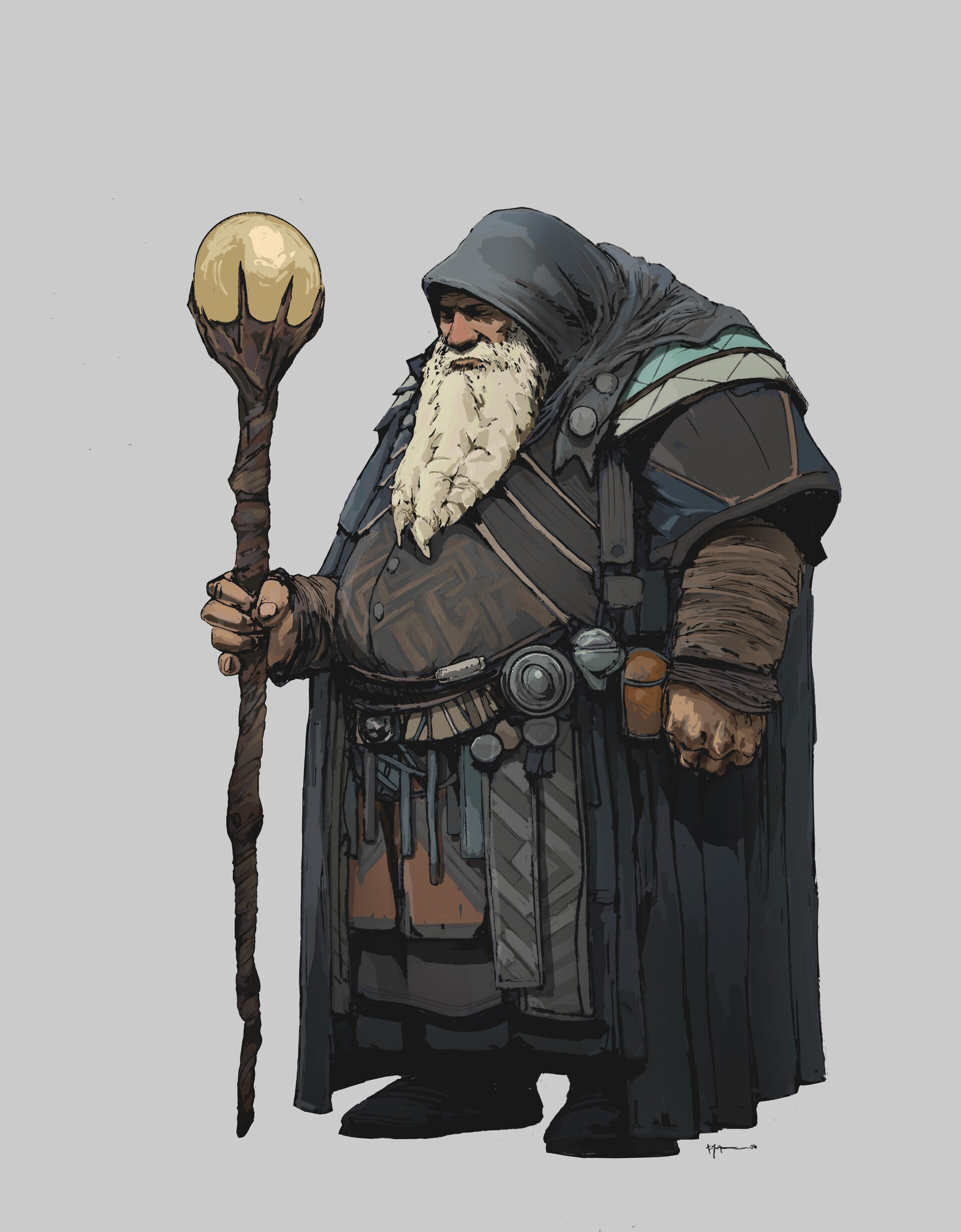 ArtStation - Dwarven Shaman