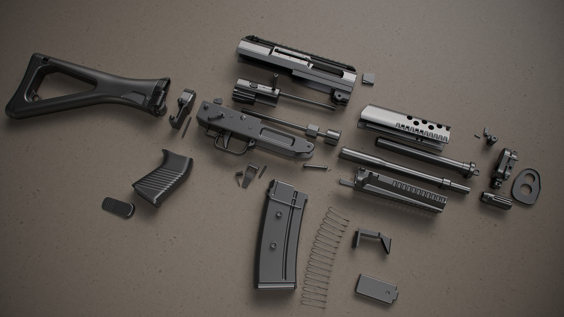 FORGE STUDIOS - SIG SG 552 - 3.5x35 ACOG