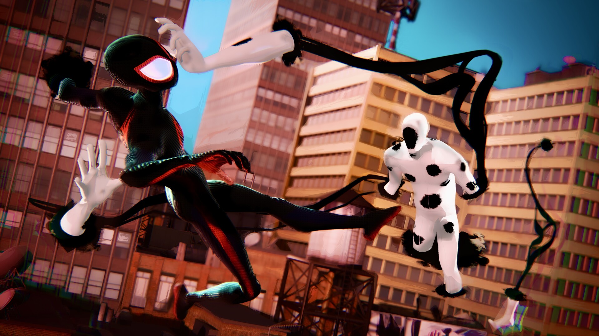 ArtStation - Spiderman VS the Spot 🕷️🕳️