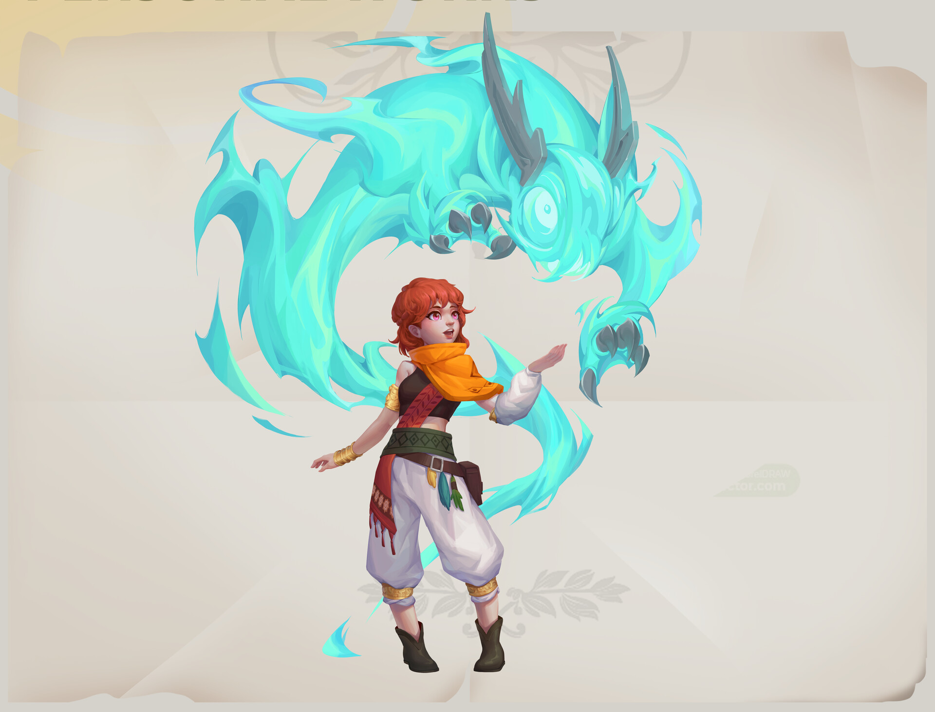 ArtStation - concept nara (my OC)