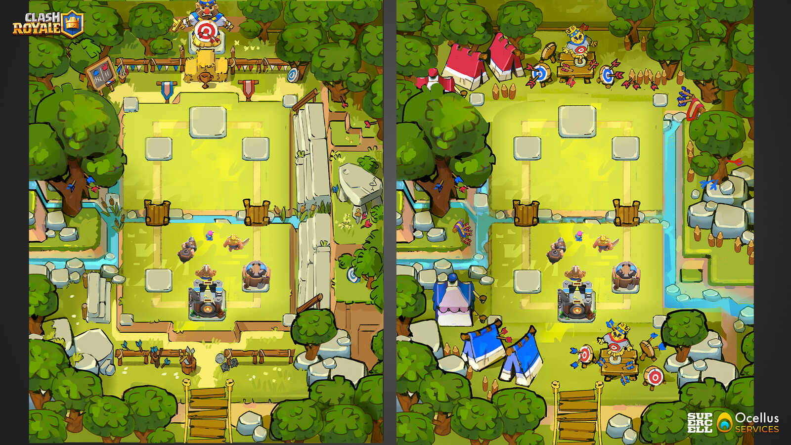 Ocellus - SERVICES - Clash Royale - Boot Camp Arena