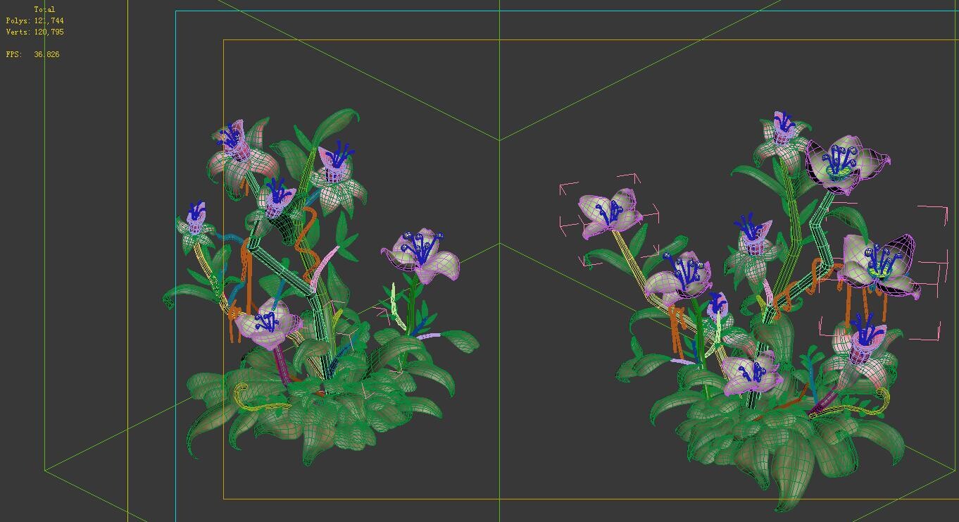 zhanfeng - Hanging Garden - Xian Yun flowers combination 02