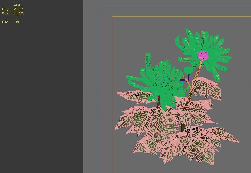 zhanfeng - Garden - Xian Yun flowers and grass combination 04