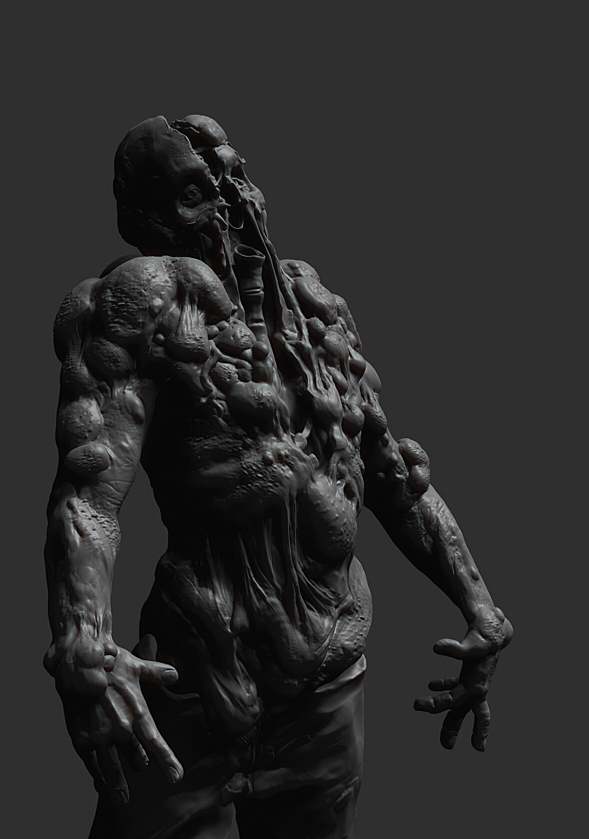 ArtStation - Zombie Sculpture (2021)