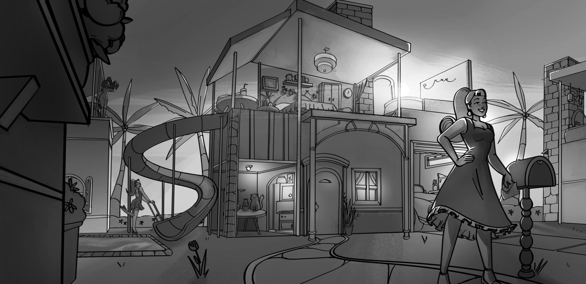 ArtStation - Barbie Concept Art