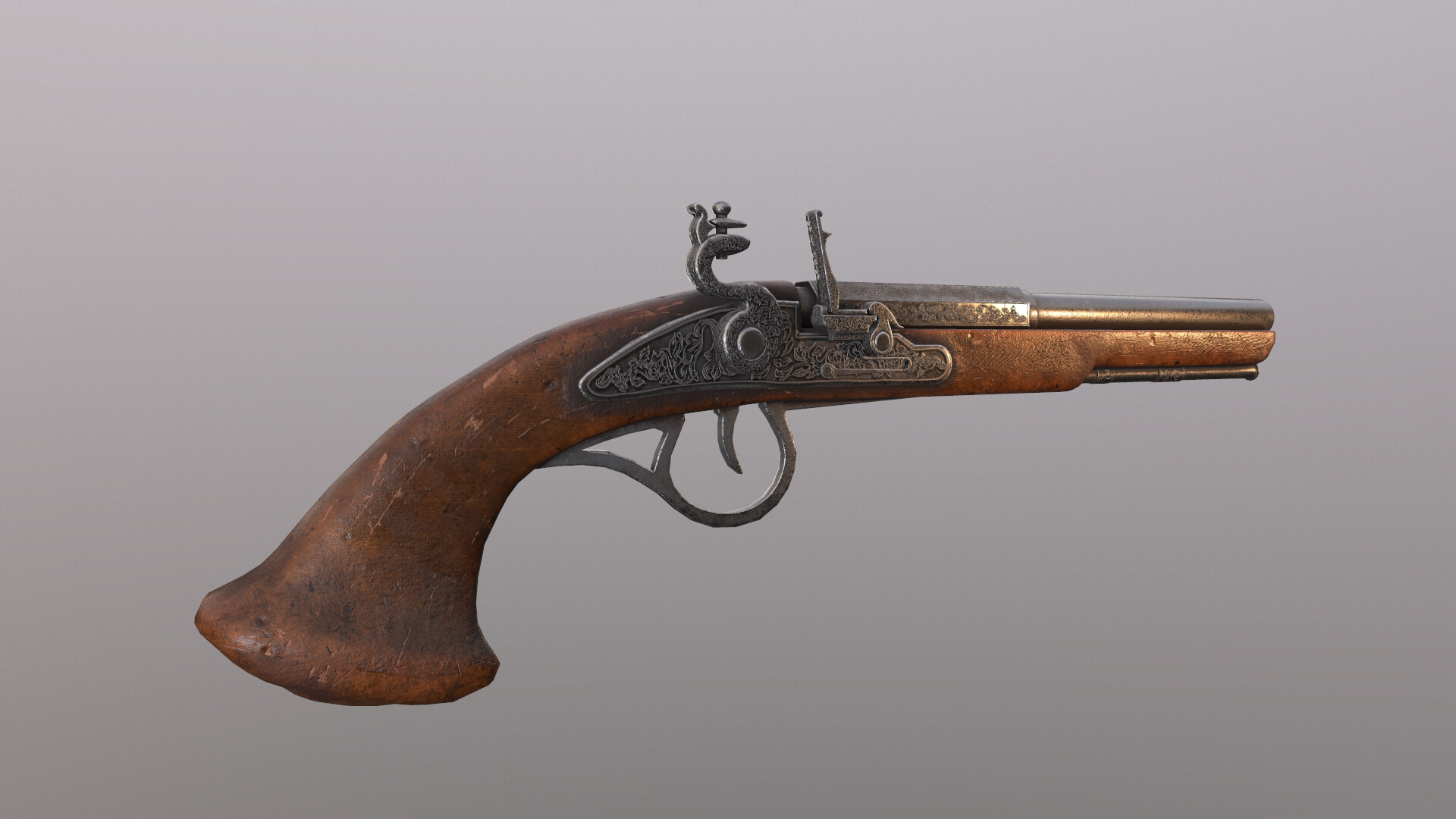 ArtStation - Flintlock Pistol