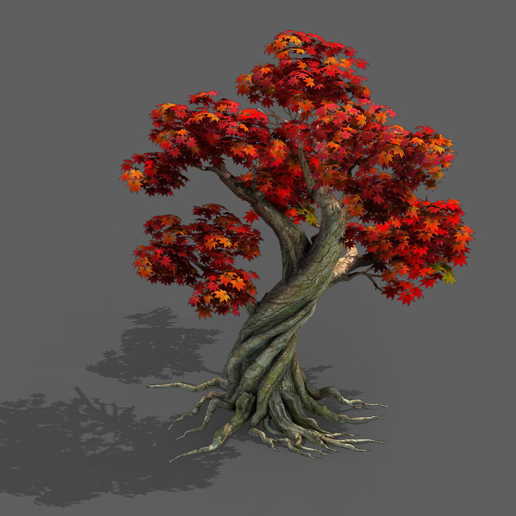ArtStation - Forest - Maple 10