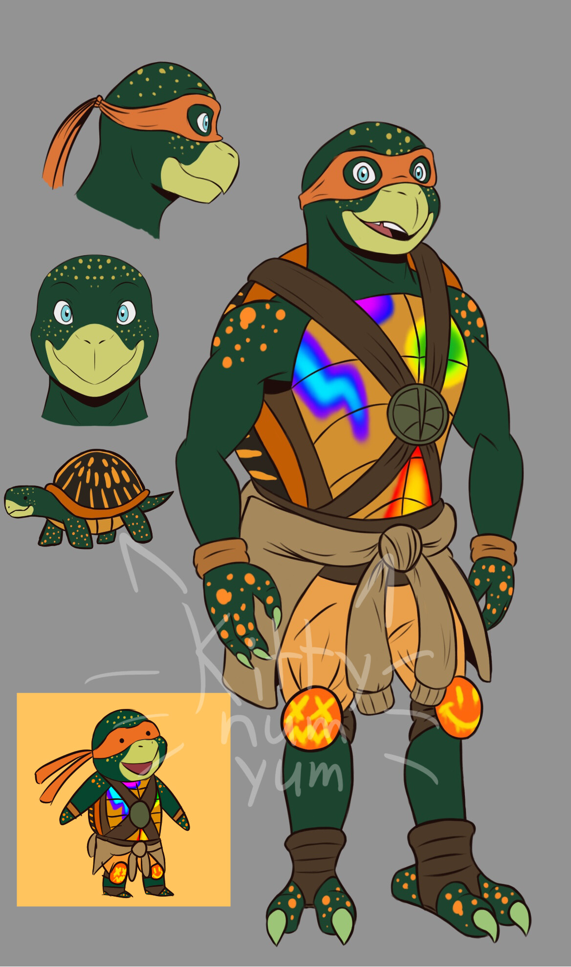 ArtStation - Michaelangelo Concept: Teenage Mutant Ninja Turtles