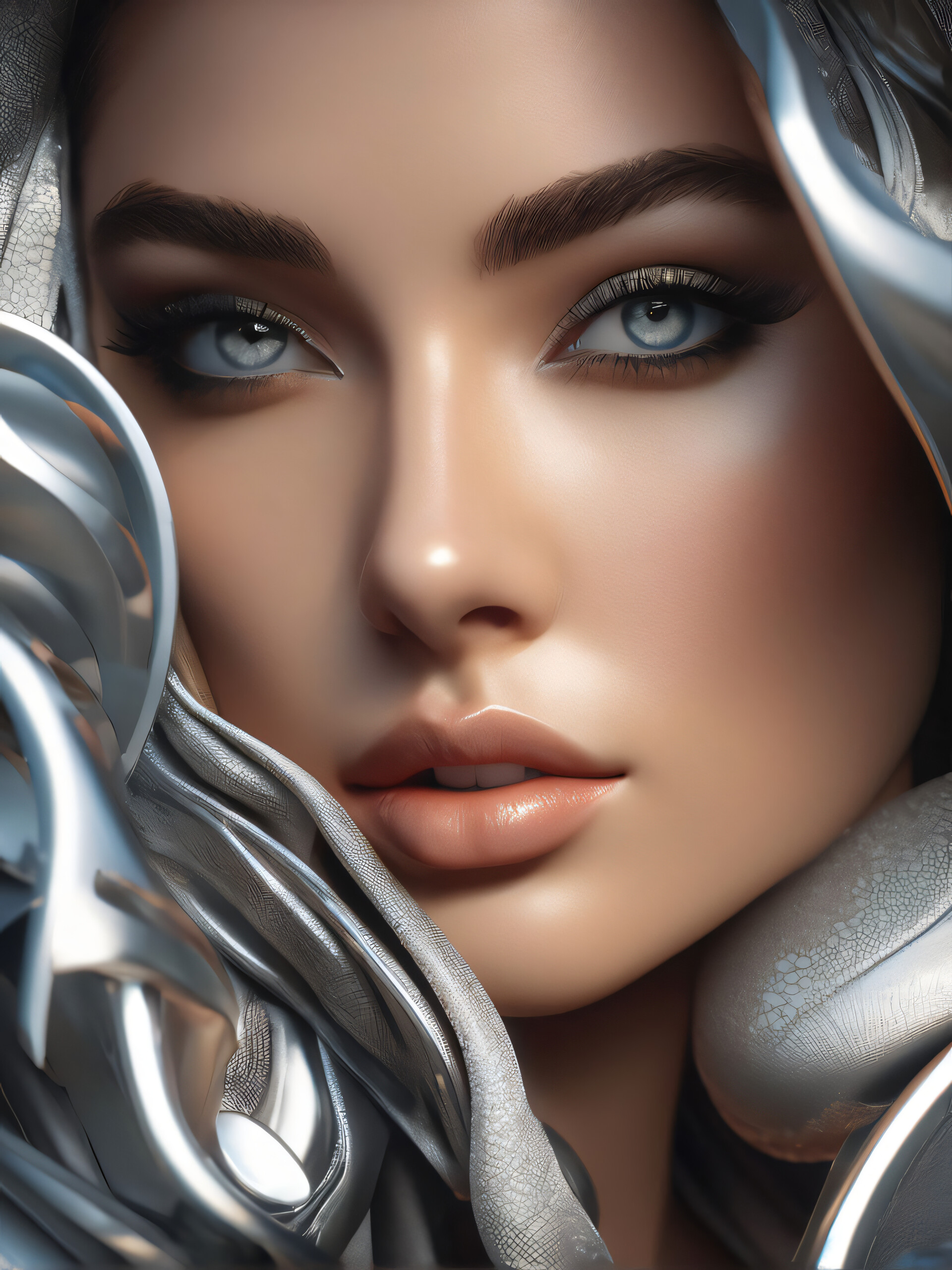 SizzBroArt - Eyes of Elegance: A Portrait Collection