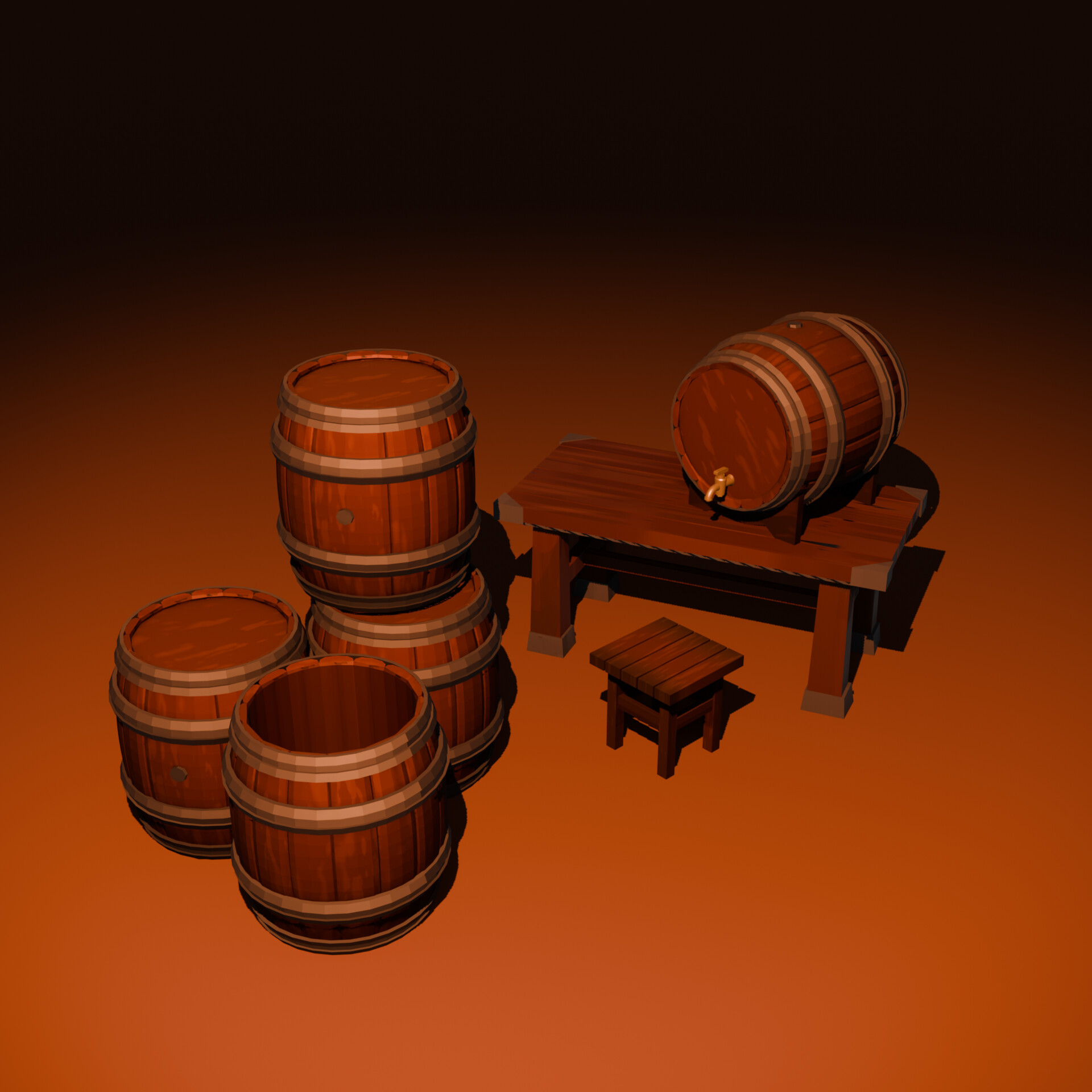 ArtStation - Barrels