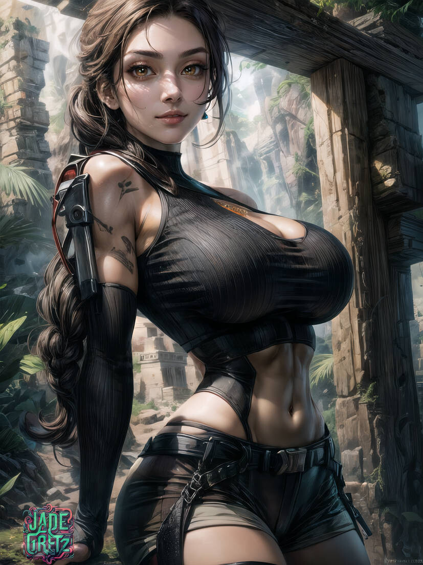 ArtStation - Mythic Journeys: Lara Croft's Tale by Jade Gretz