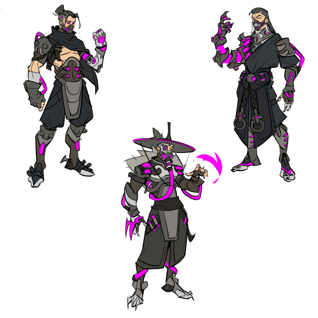 Raffaele Corso - Cyber punk character