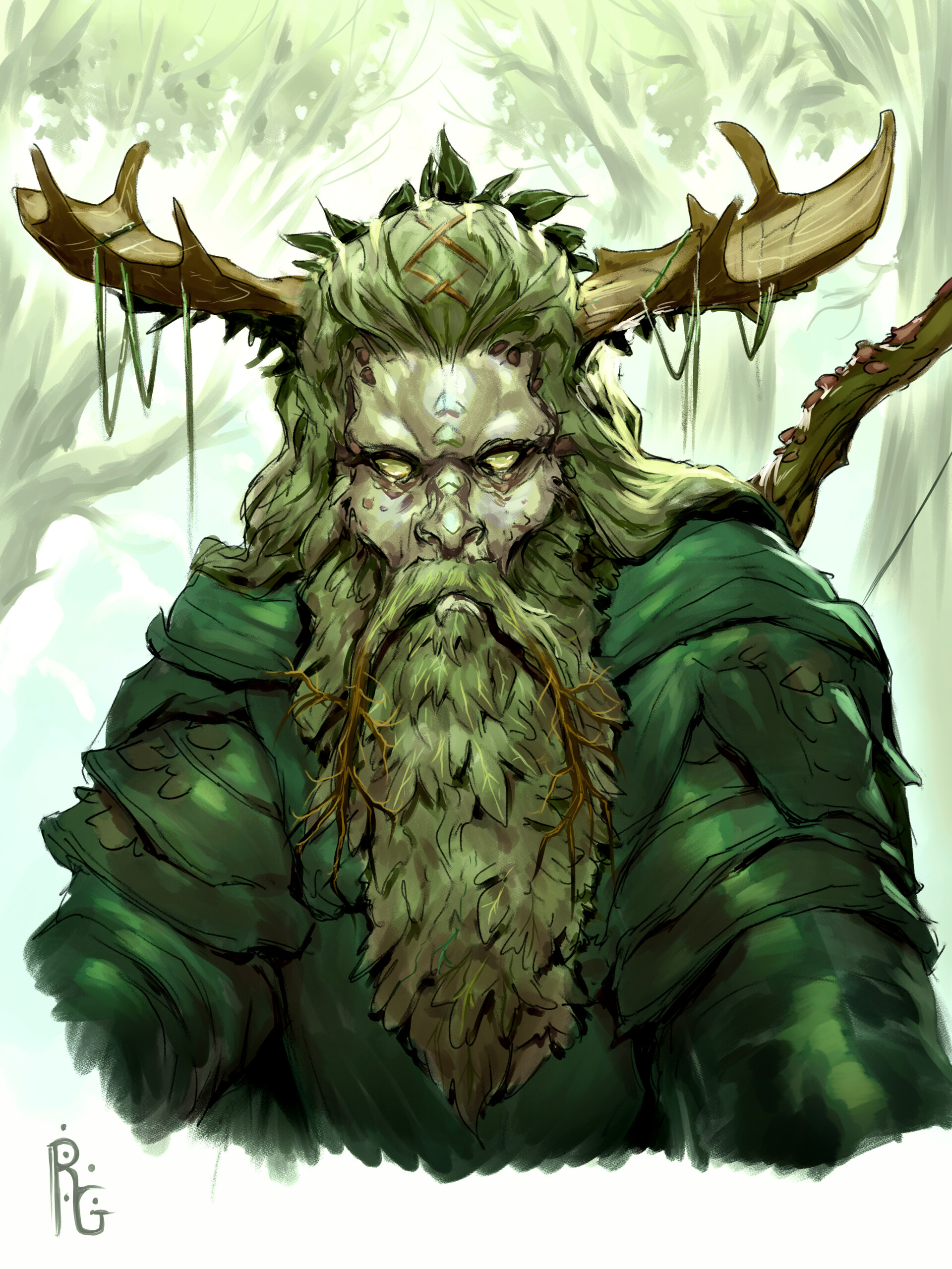 ArtStation - The Green Knight