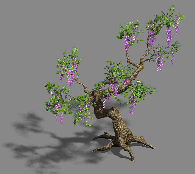 ArtStation - Trees - Purple Trees