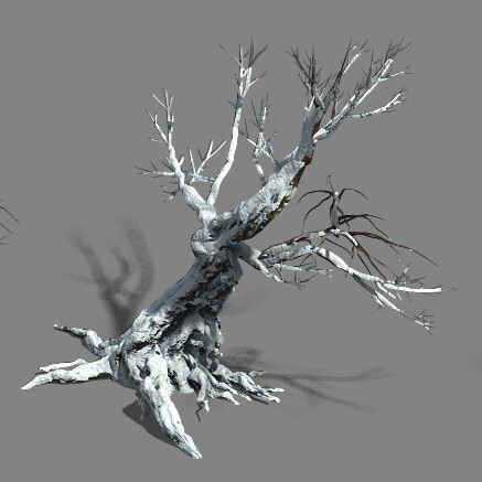 zhanfeng - Snow - dead tree 1