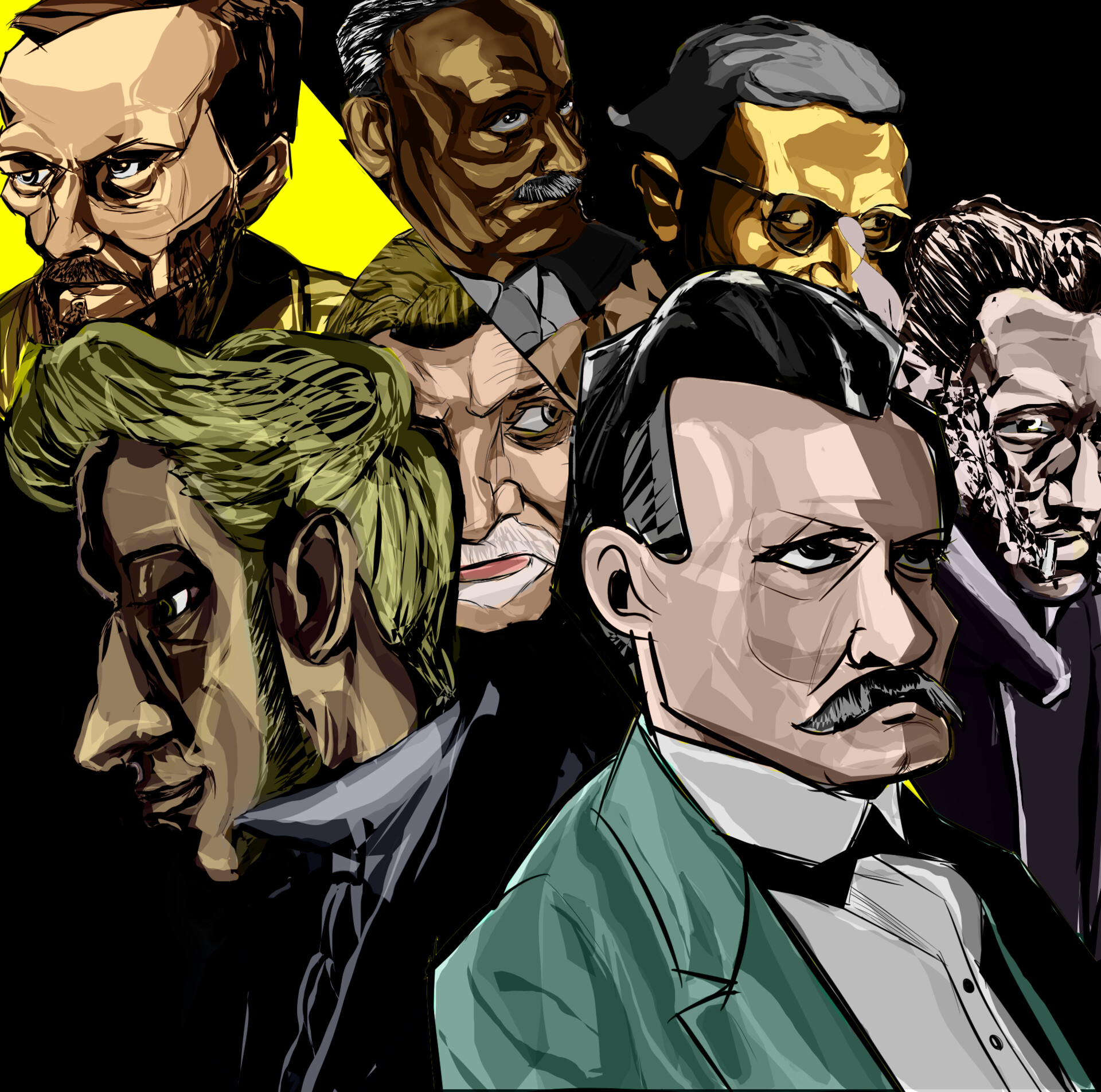 ArtStation - existentialist wall