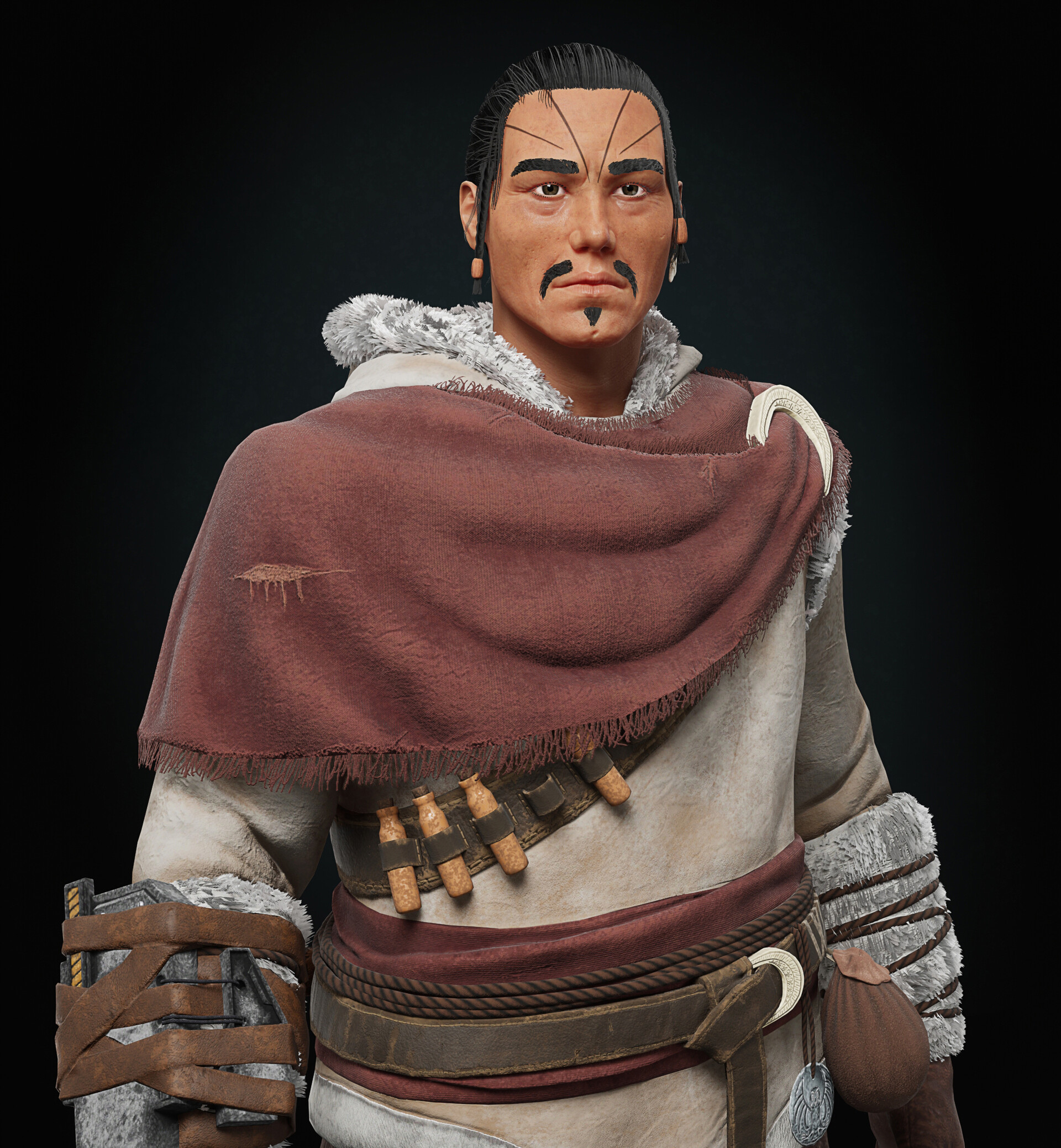 ArtStation - Ice Nomad - Realtime Character