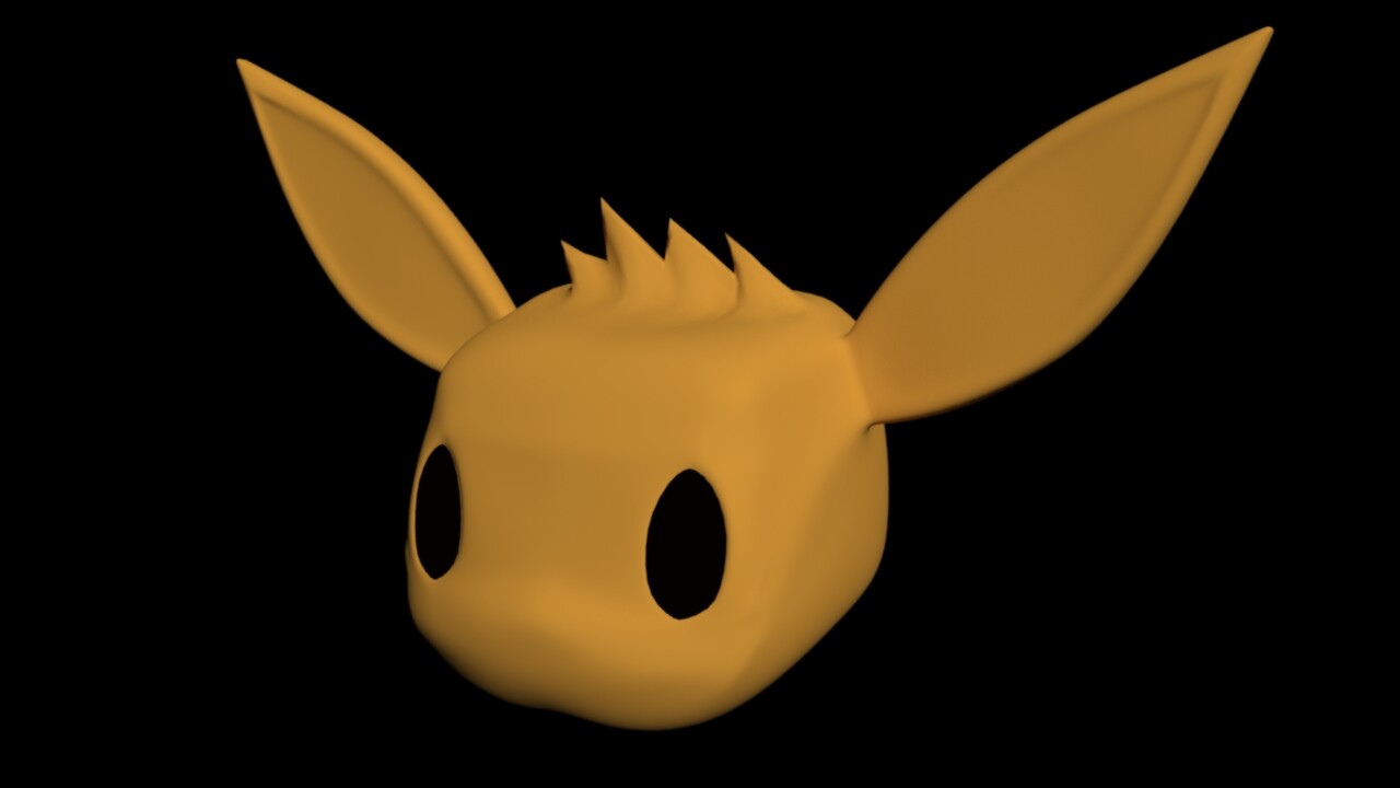 ArtStation - Eevee's Head