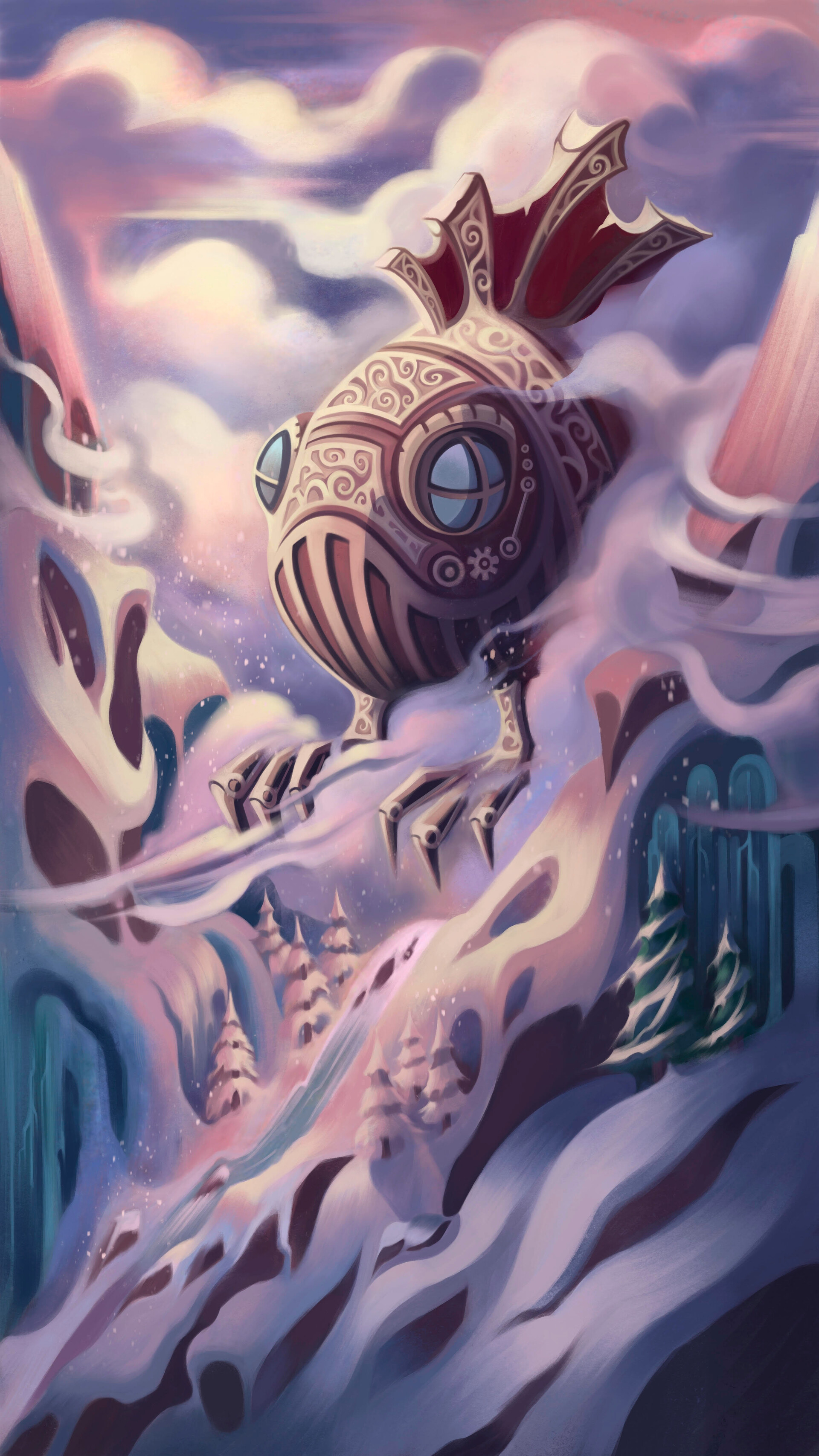 ArtStation - Flying Fish-mech