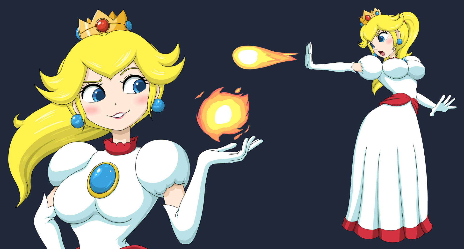 ArtStation - Fire Peach!