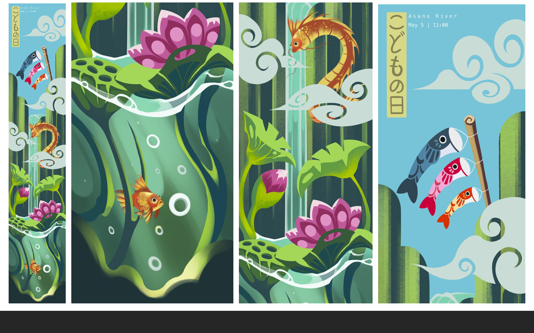 ArtStation - Kodomo No Hi Keyframes