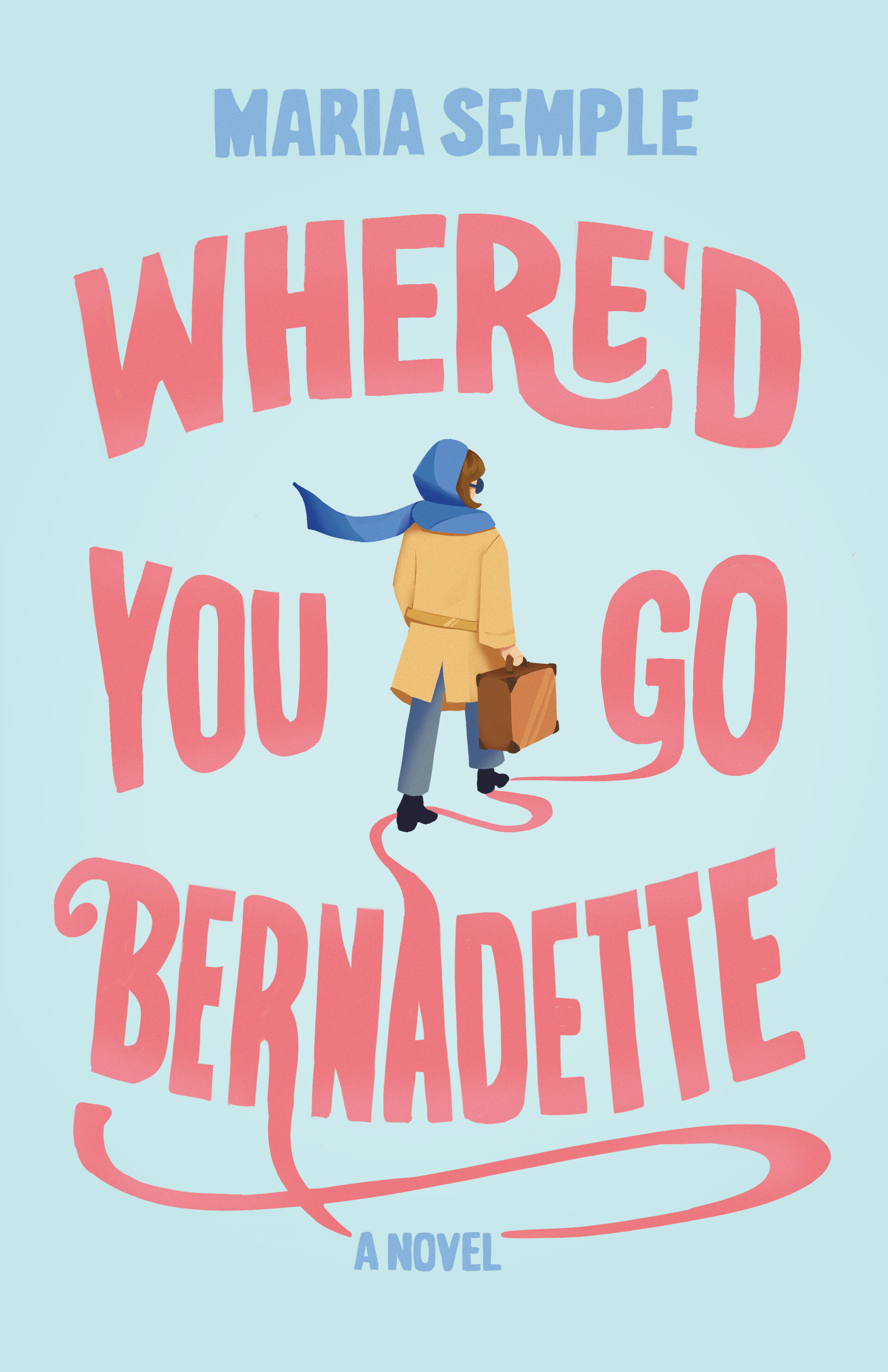 ArtStation - Where'd You Go Bernadette Book Cover Redesign