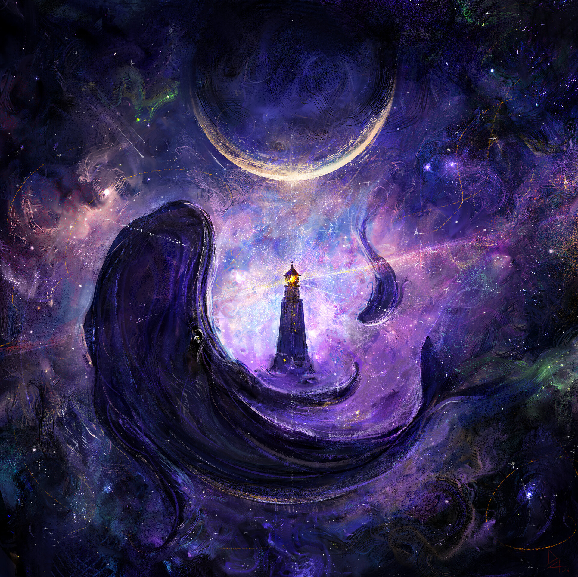 ArtStation - Celestial Waters #noAI