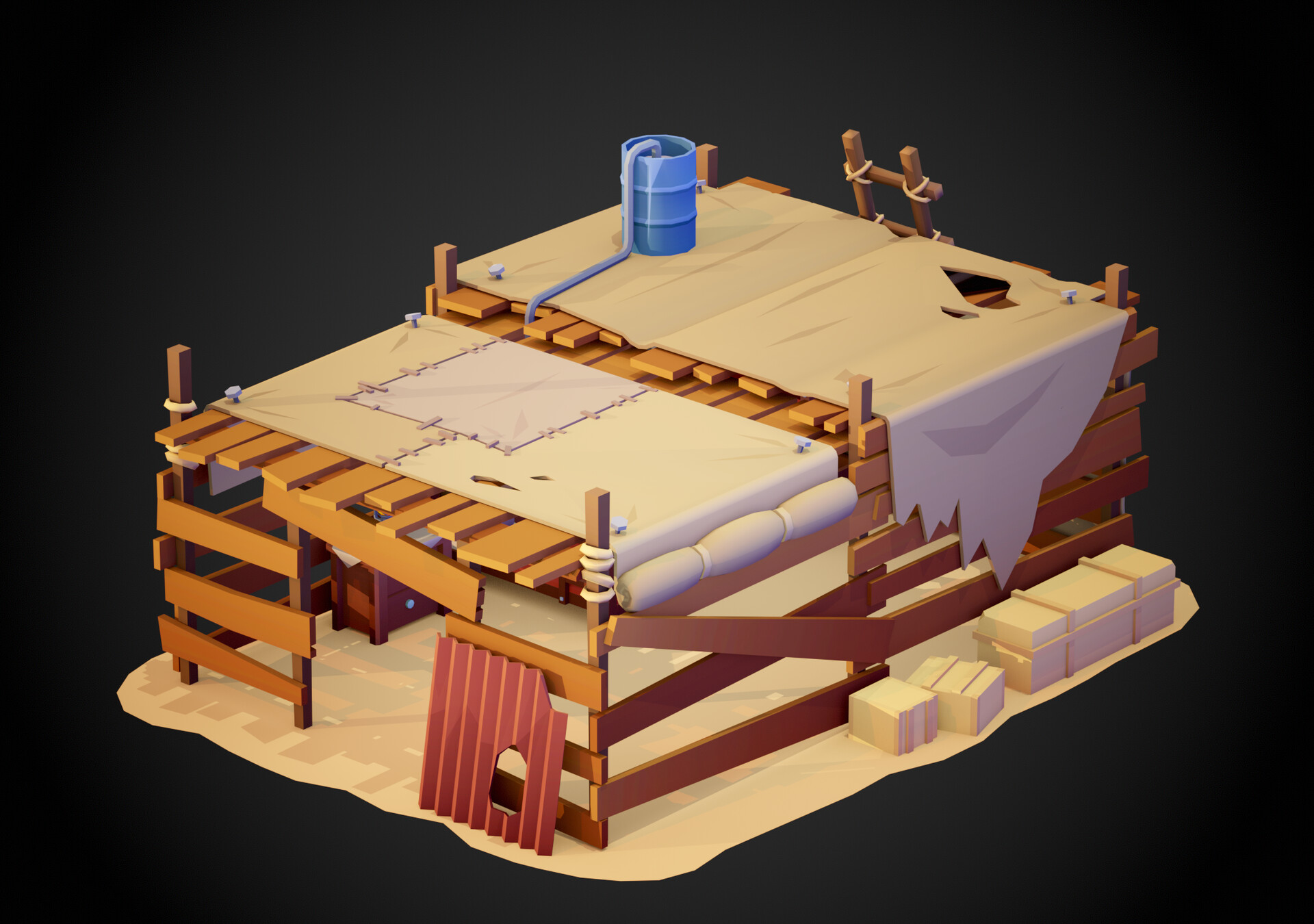 ArtStation - Dorm Tier 2