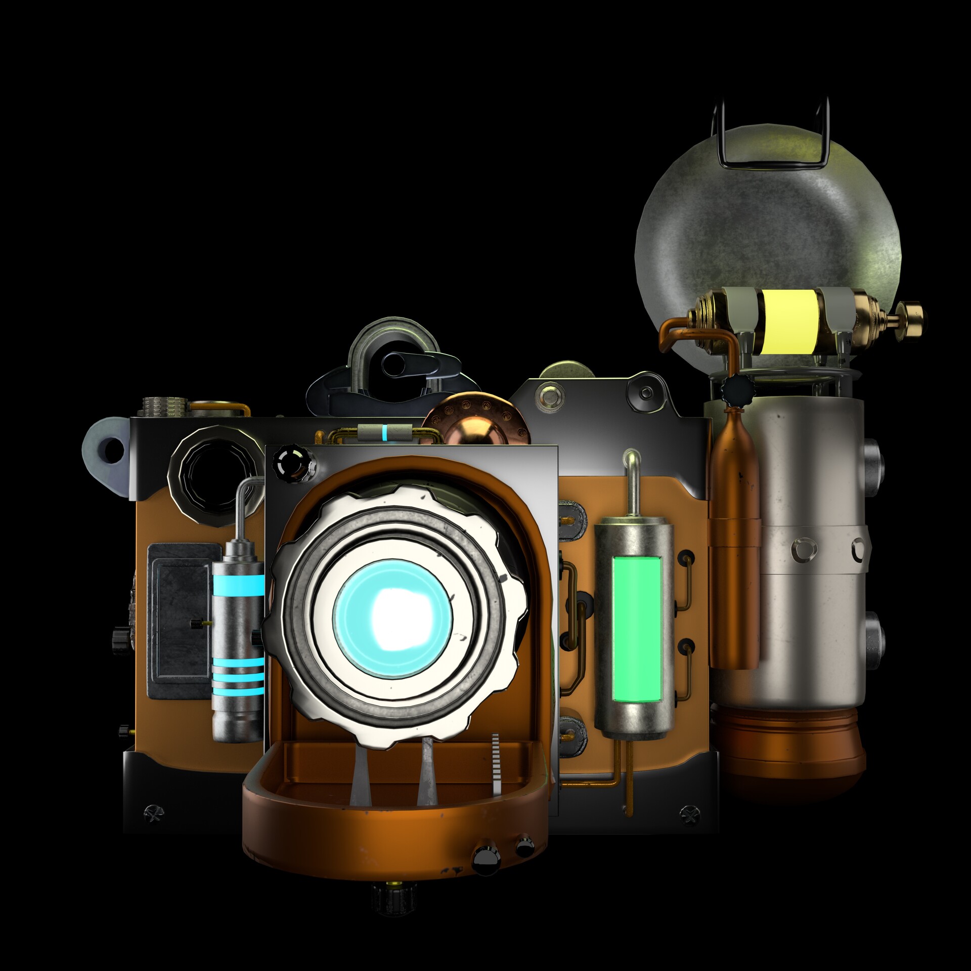 ArtStation - Steam Punk Camera