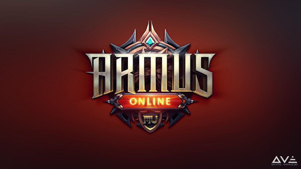 ArtStation - Game logo - Armus