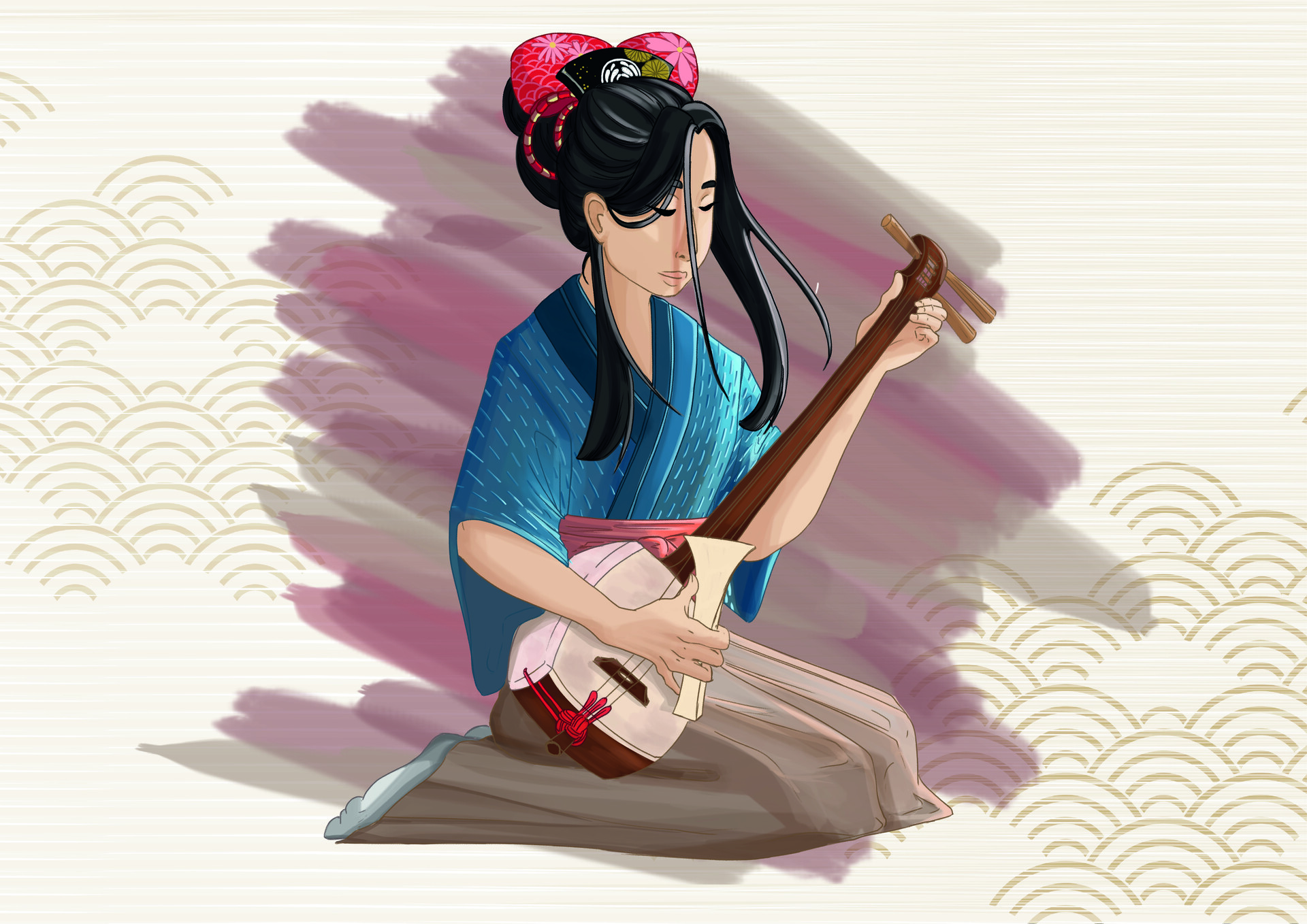 ArtStation - Yugen - Character Shimizu