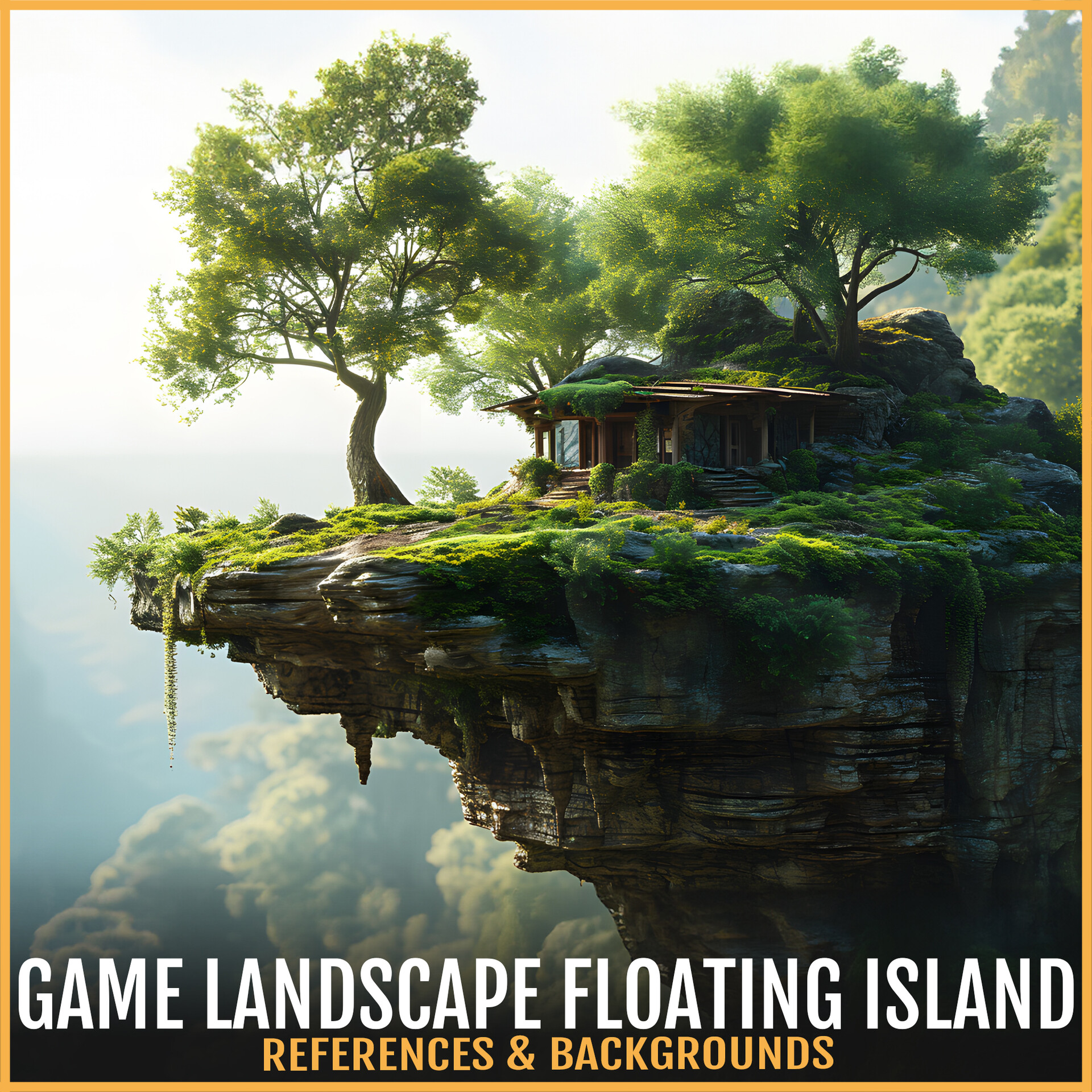 ArtStation - 202 Game Landscape Floating Island Images