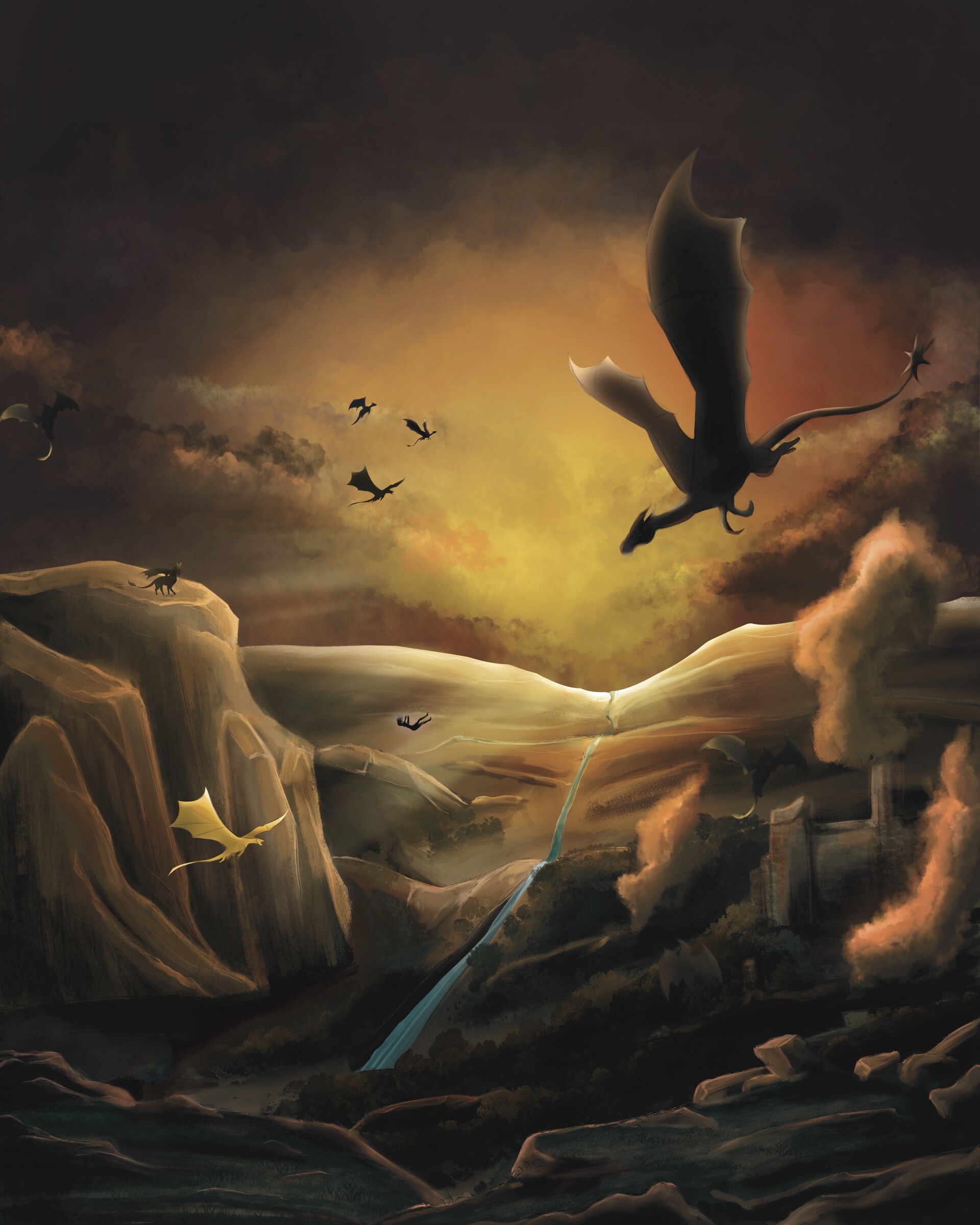 ArtStation - La chute