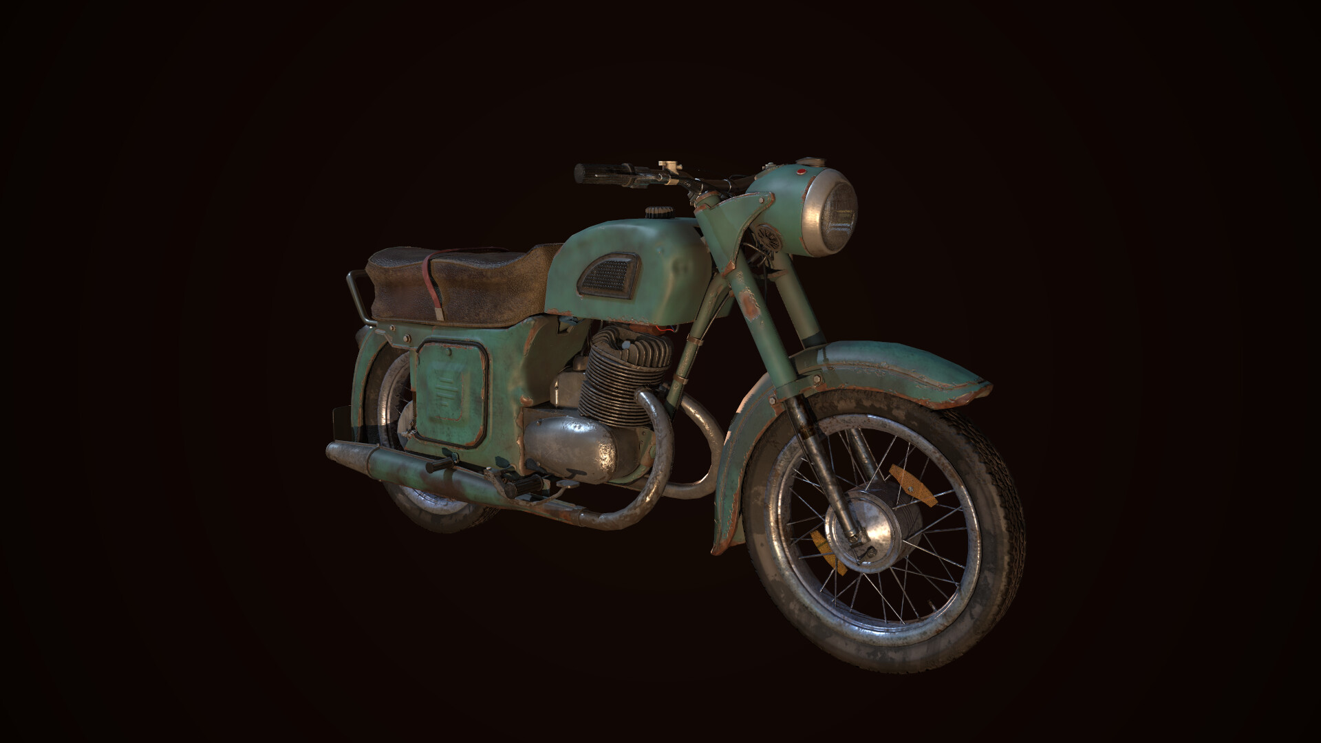 ArtStation - Soviet bike "Kovrovets"