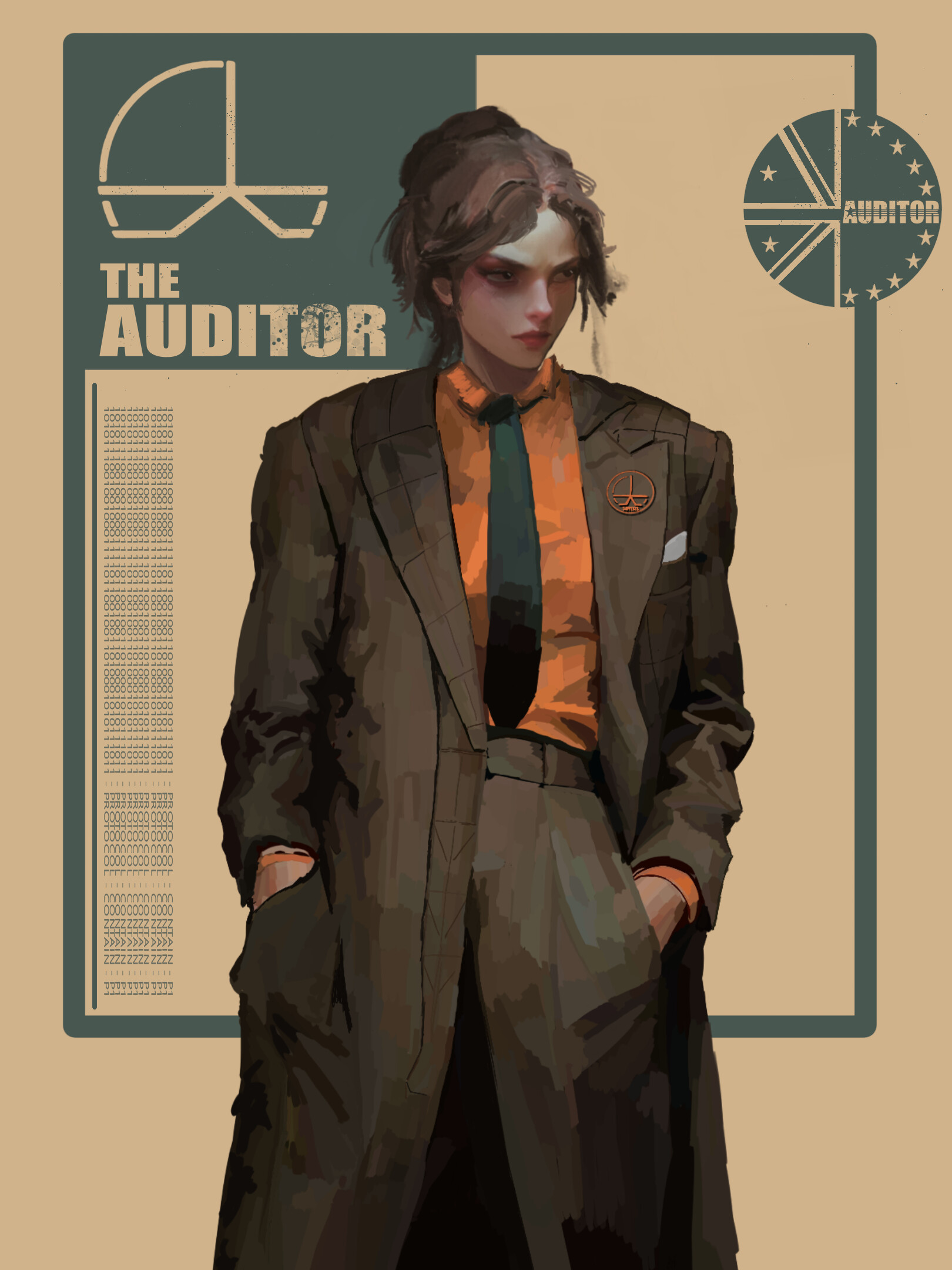 ArtStation - The Auditor, Character design