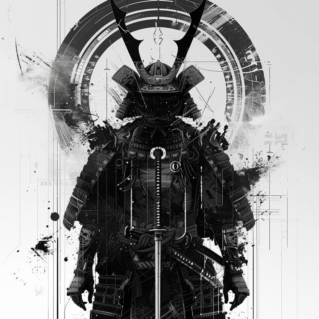 ArtStation - Demon Samurai