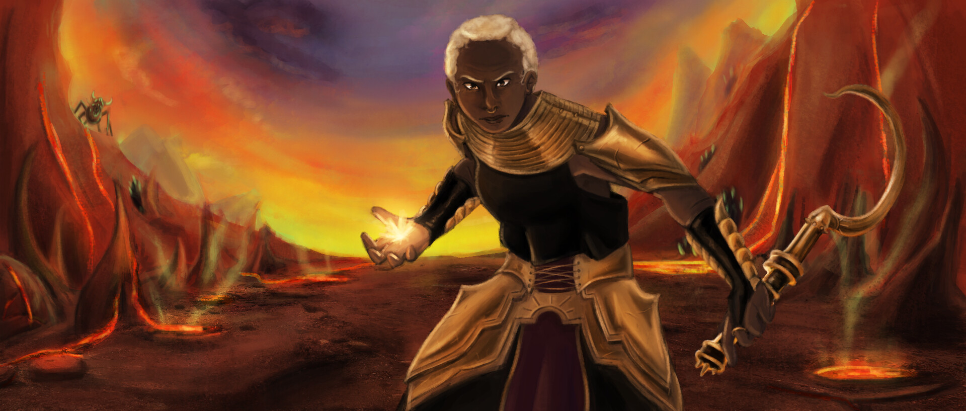 ArtStation - Enyo 'Angel Warrior'- Character Design and Concept