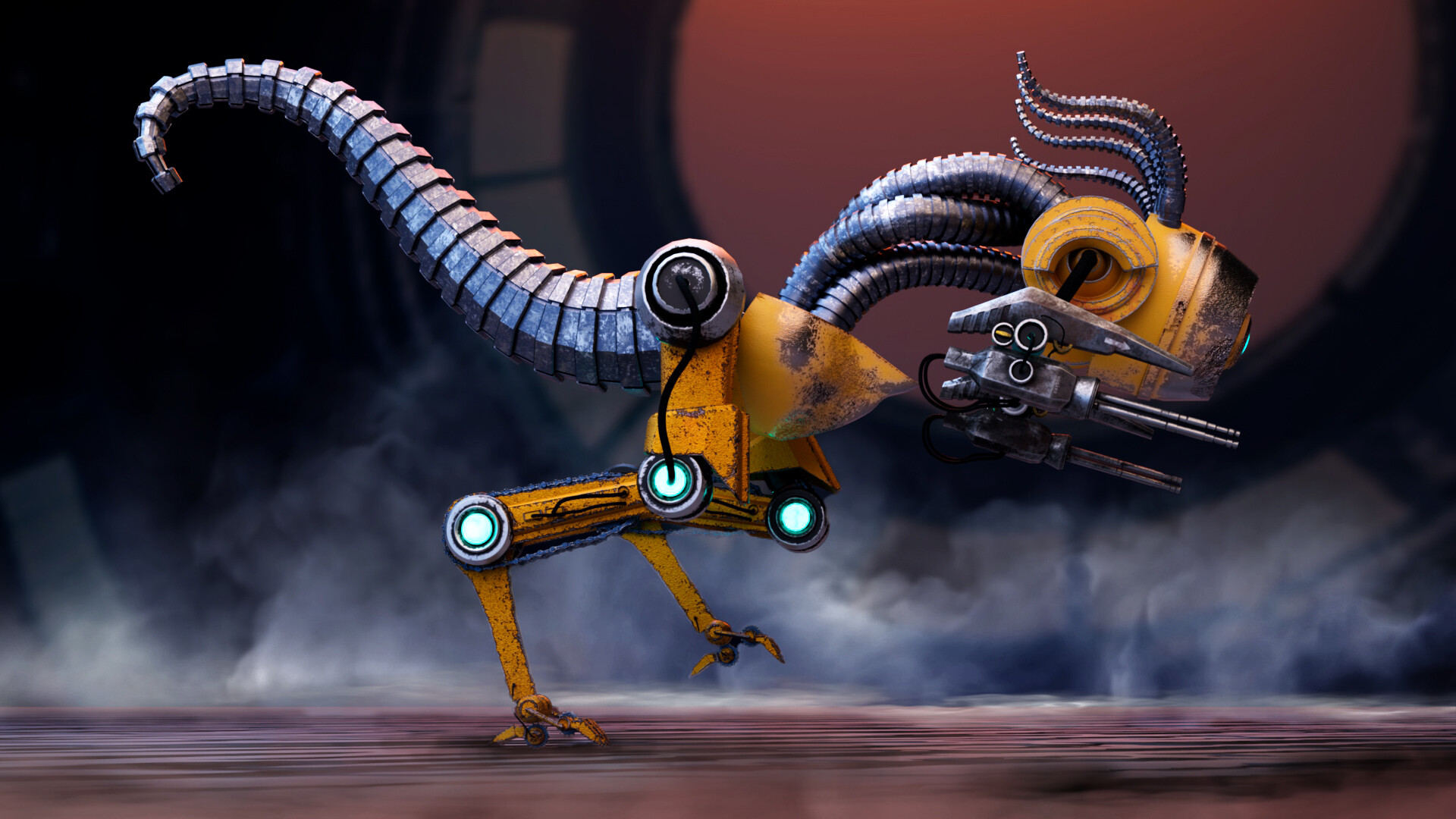 ArtStation - Animal Robot | Mechanical Robot,| 3D Mechanics