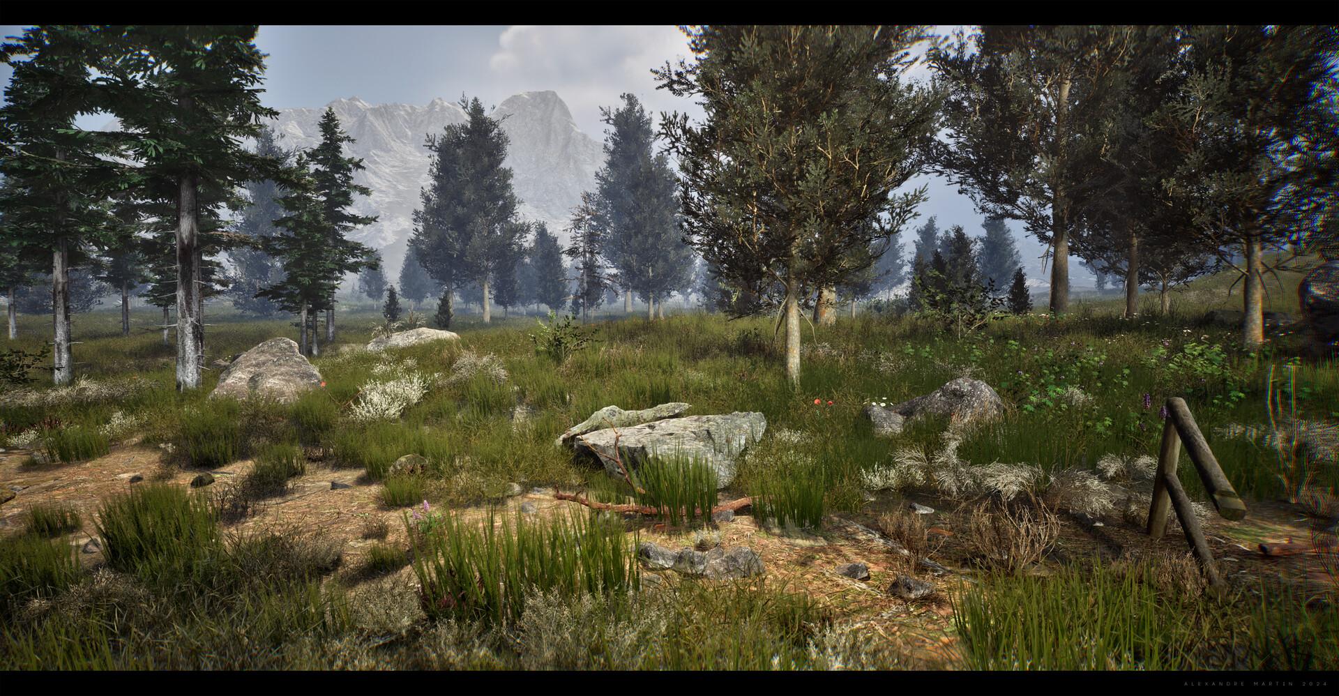 ArtStation - Landscape Unreal Engine 5 / AutoMaterial & Paint